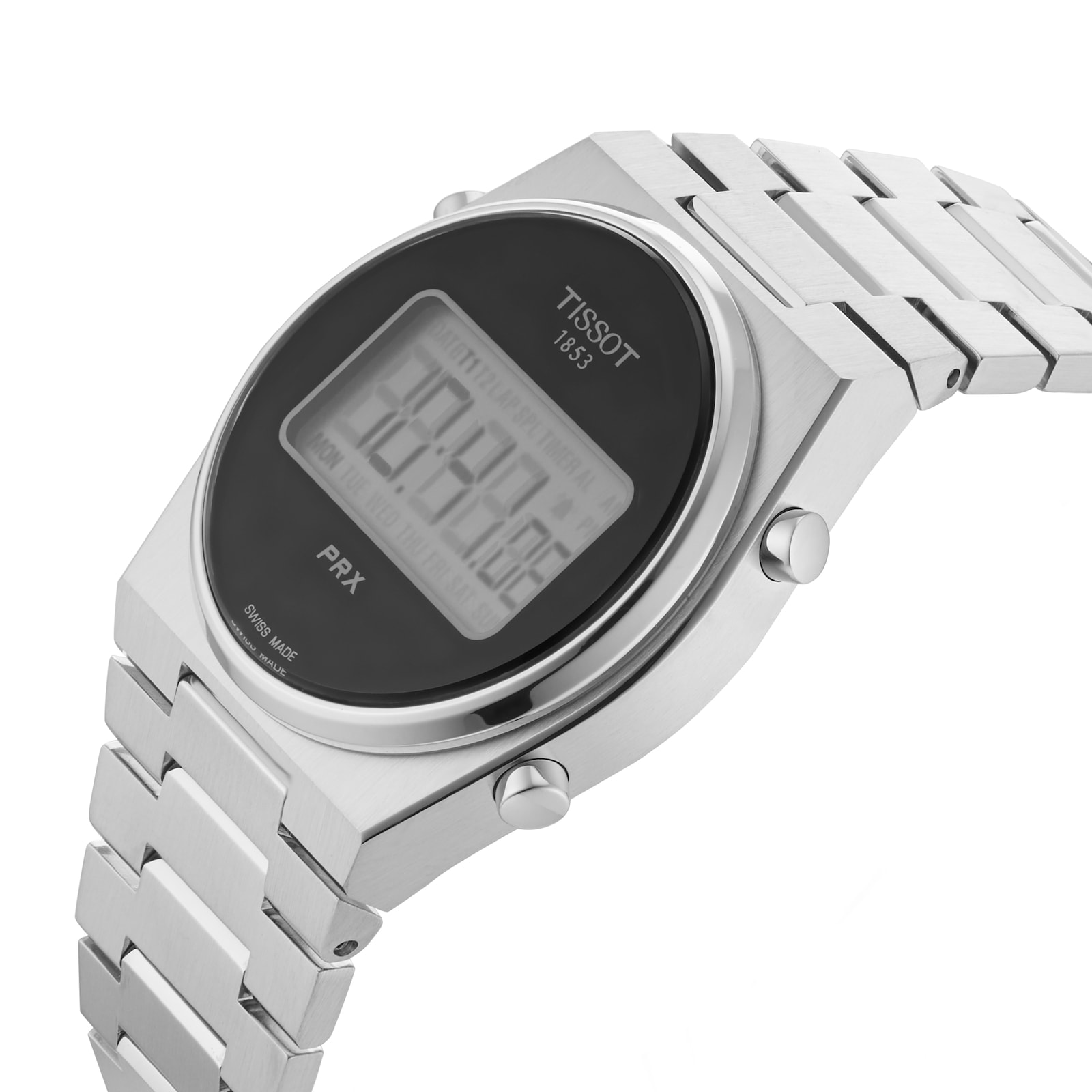 Tissot PRX Digital 35mm Unisex Watch Black T1372631105000 | Goldsmiths