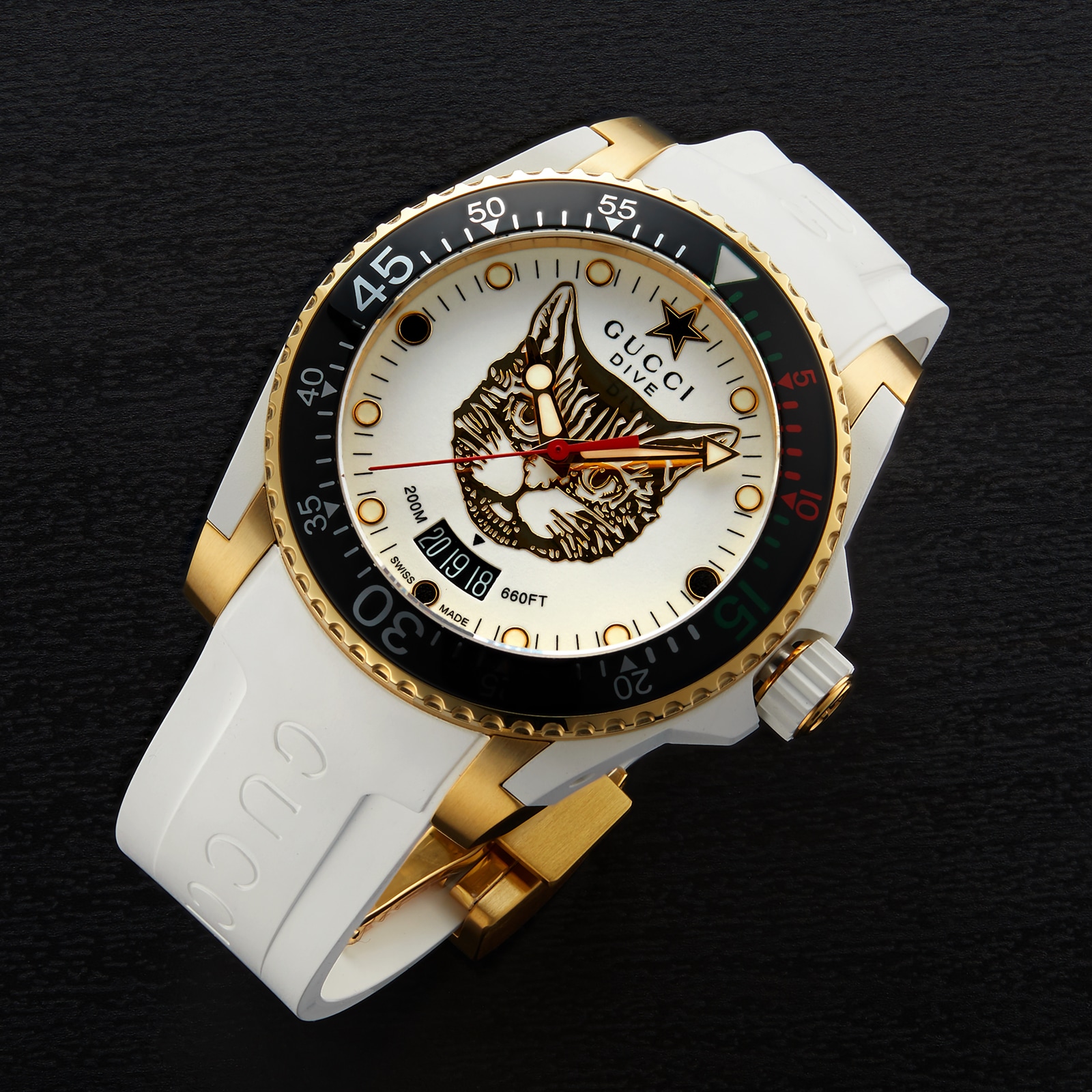 Gucci Gucci Dive watch, 40mm YA136322 | Goldsmiths