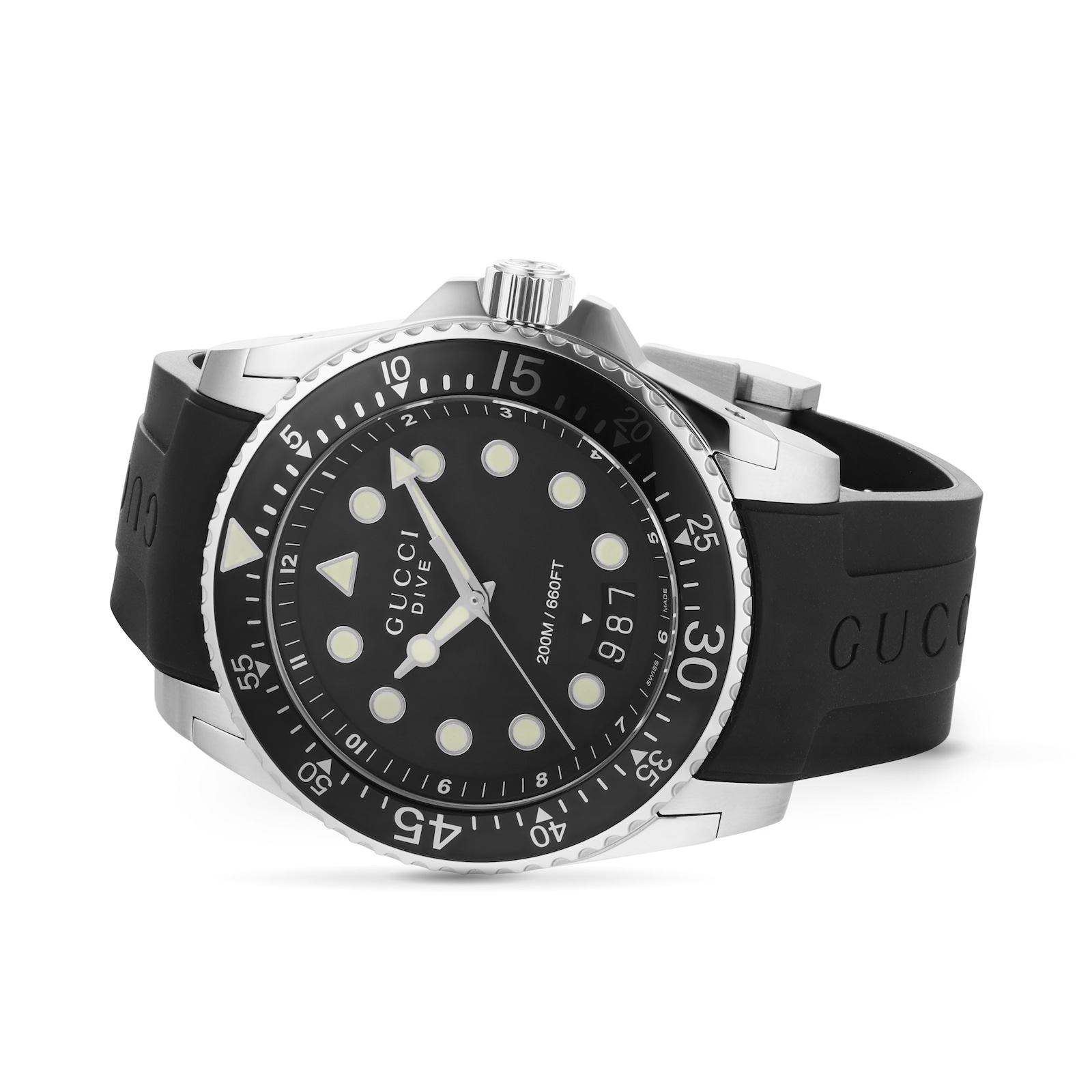 Gucci Gucci Dive Watch, 45mm YA136204B | Goldsmiths