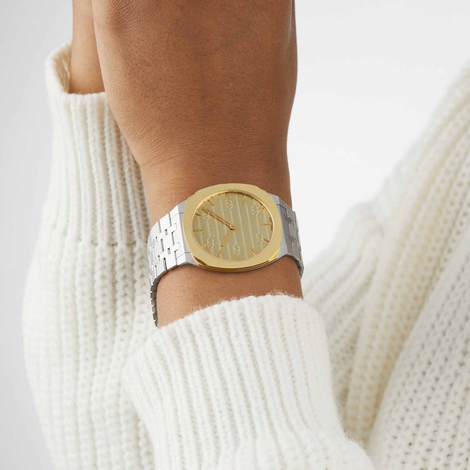 Gucci GUCCI 25H watch, 34mm YA163403 | Watches Of Switzerland UK