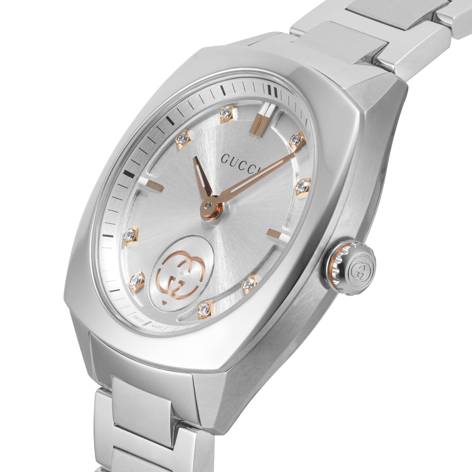 Gucci Gucci Interlocking watch, 29mm YA142510 | Goldsmiths