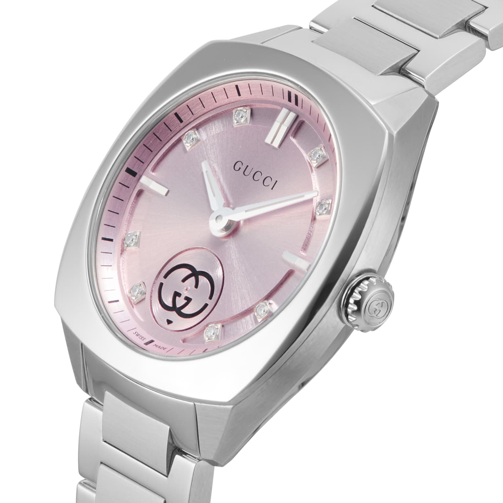 Gucci Interlocking watch, 29mm YA142511 | Goldsmiths