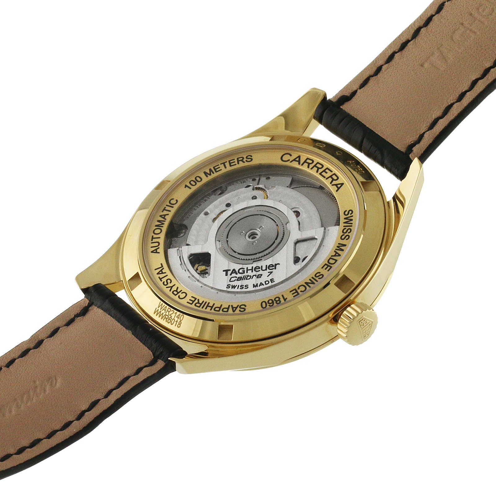 TAG Heuer Carrera 'Glassbox' Mens Watch WAR2140.FC8159 | Goldsmiths