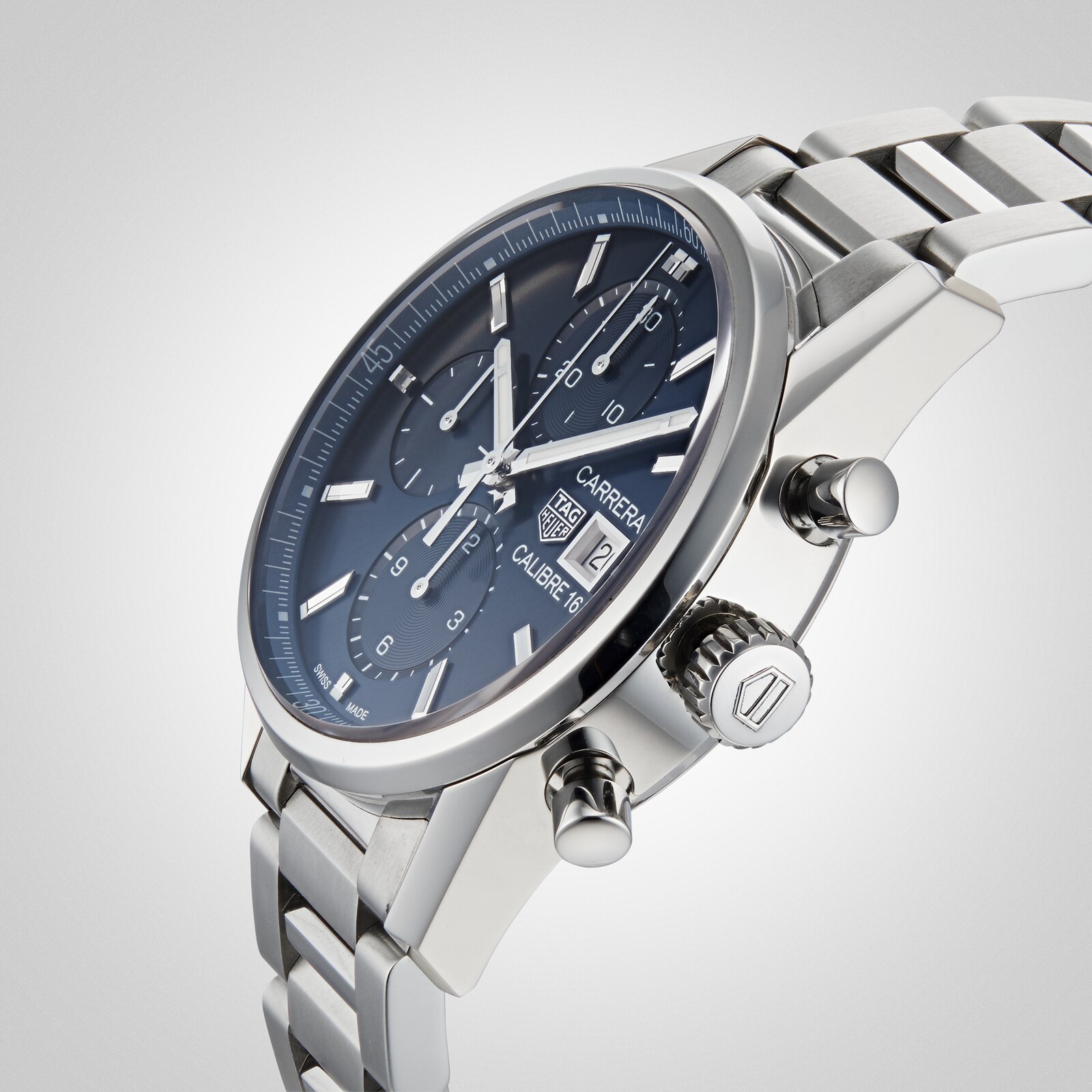 TAG Heuer Carrera Automatic Chronograph 41mm Mens Watch CBK2112.BA0715 ...