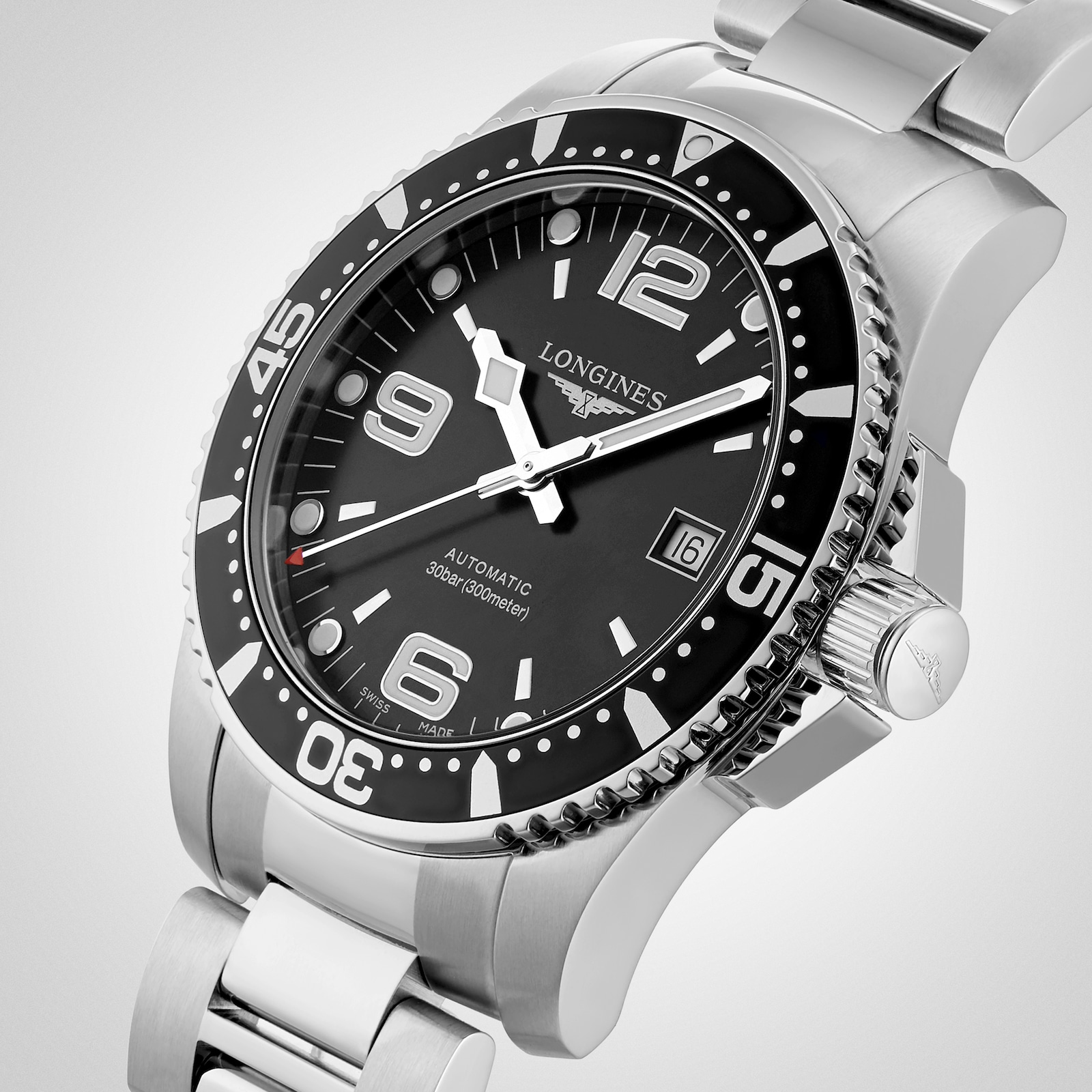 Longines HydroConquest 41mm Mens Watch L37424566 | Goldsmiths