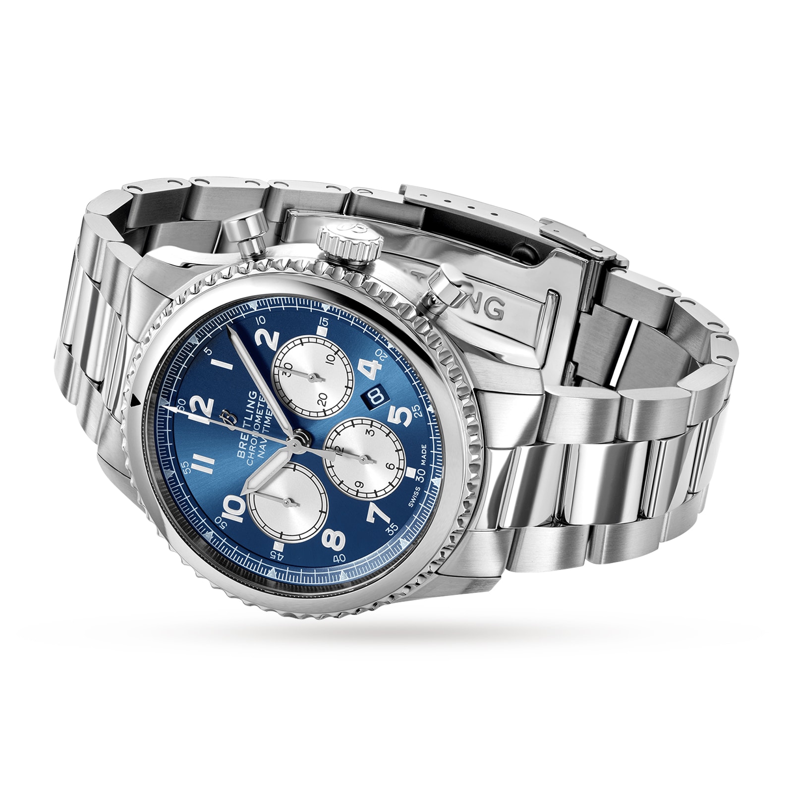 Breitling Navitimer 8 B01 Chronograph 43 Steel Watch AB0117131C1A1 ...