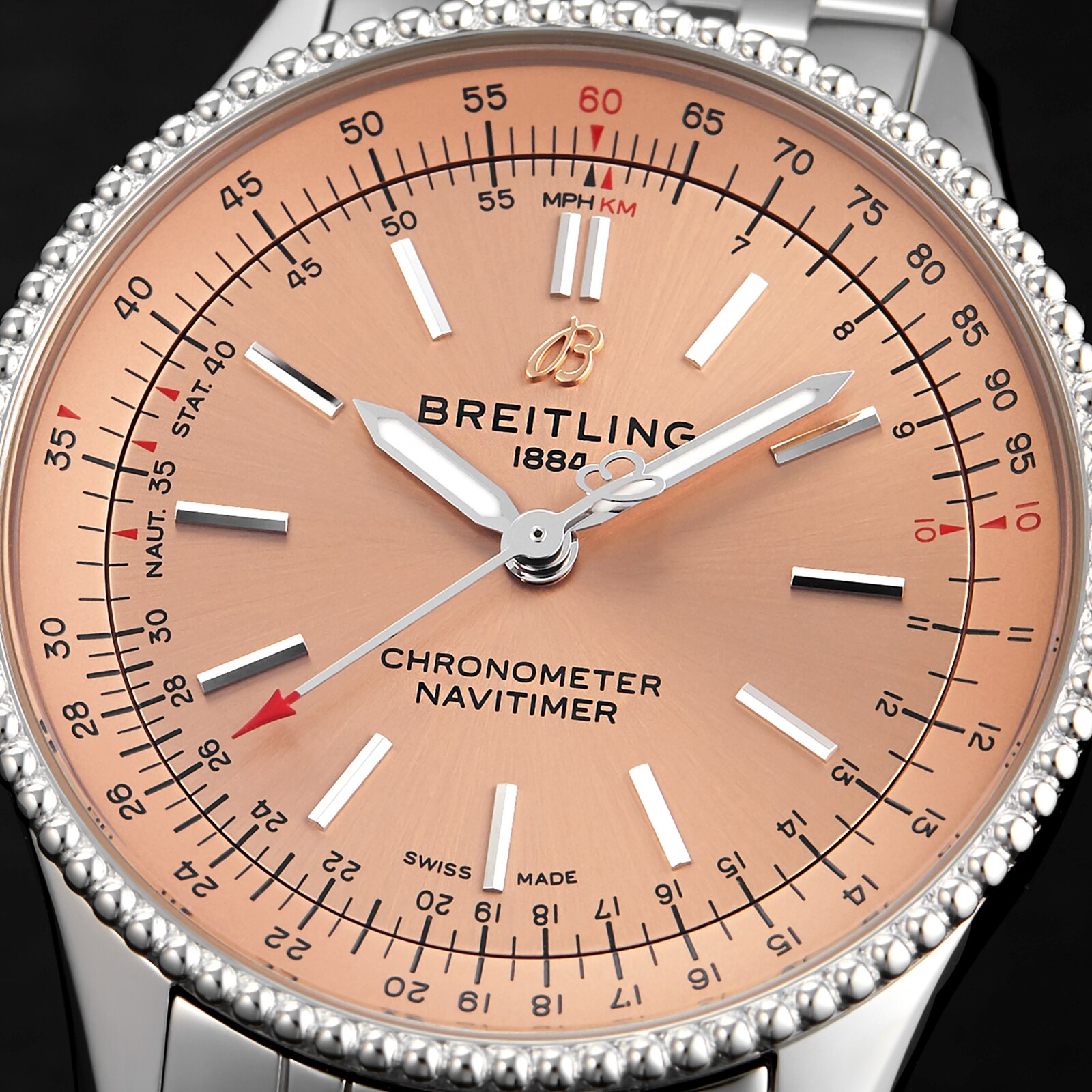 Breitling Navitimer Automatic 35 Stainless Steel Watch A17395201K1A1 | Watches Of Switzerland UK