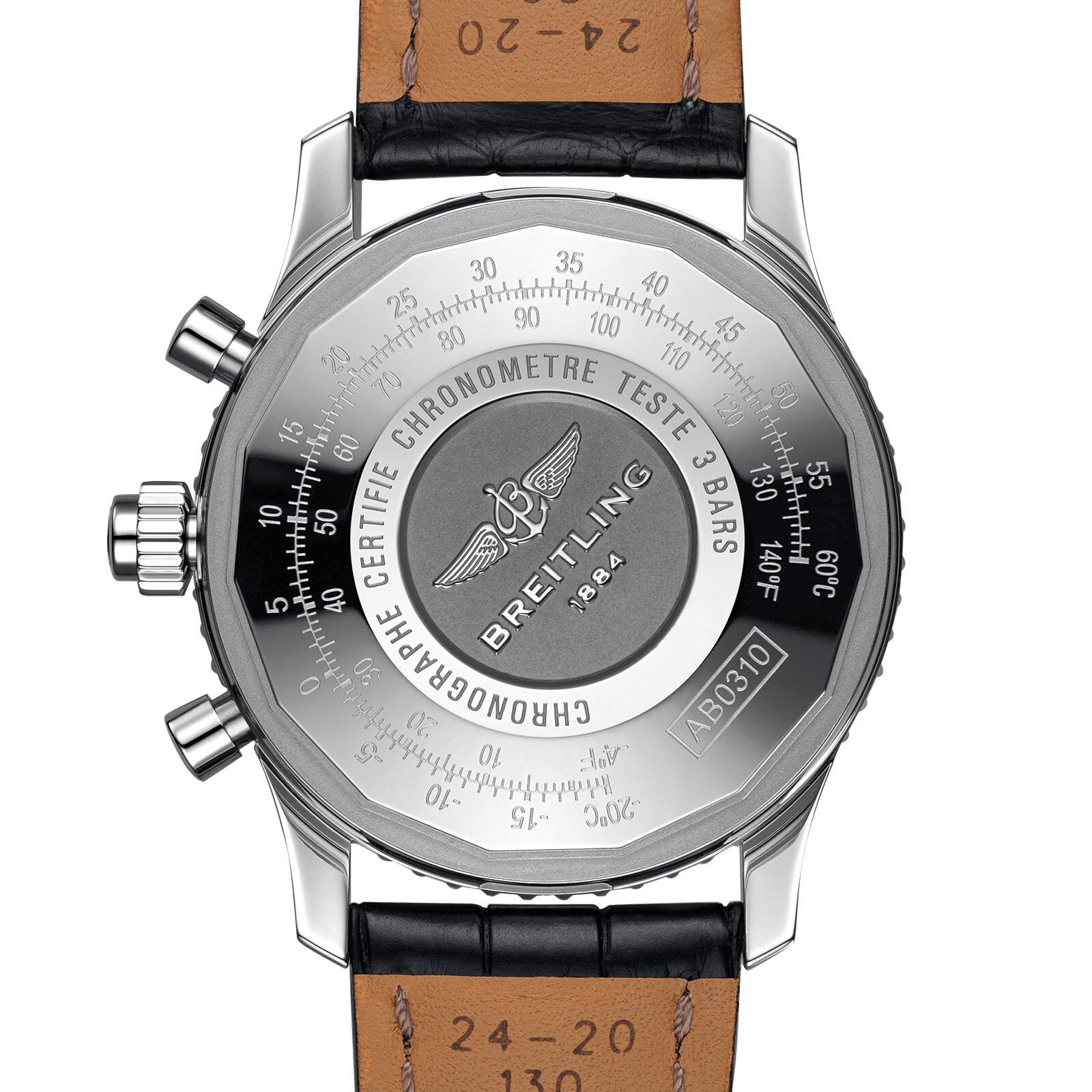 Breitling Navitimer B03 Chronograph Rattrapante 45 Watch AB0311211G1P2 ...