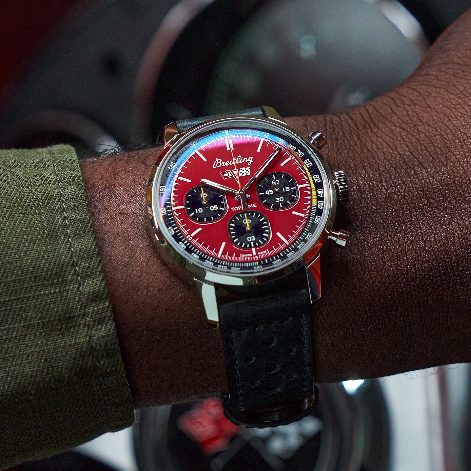 Breitling Top Time Chevrolet Corvette 42 Stainless Steel Watch ...
