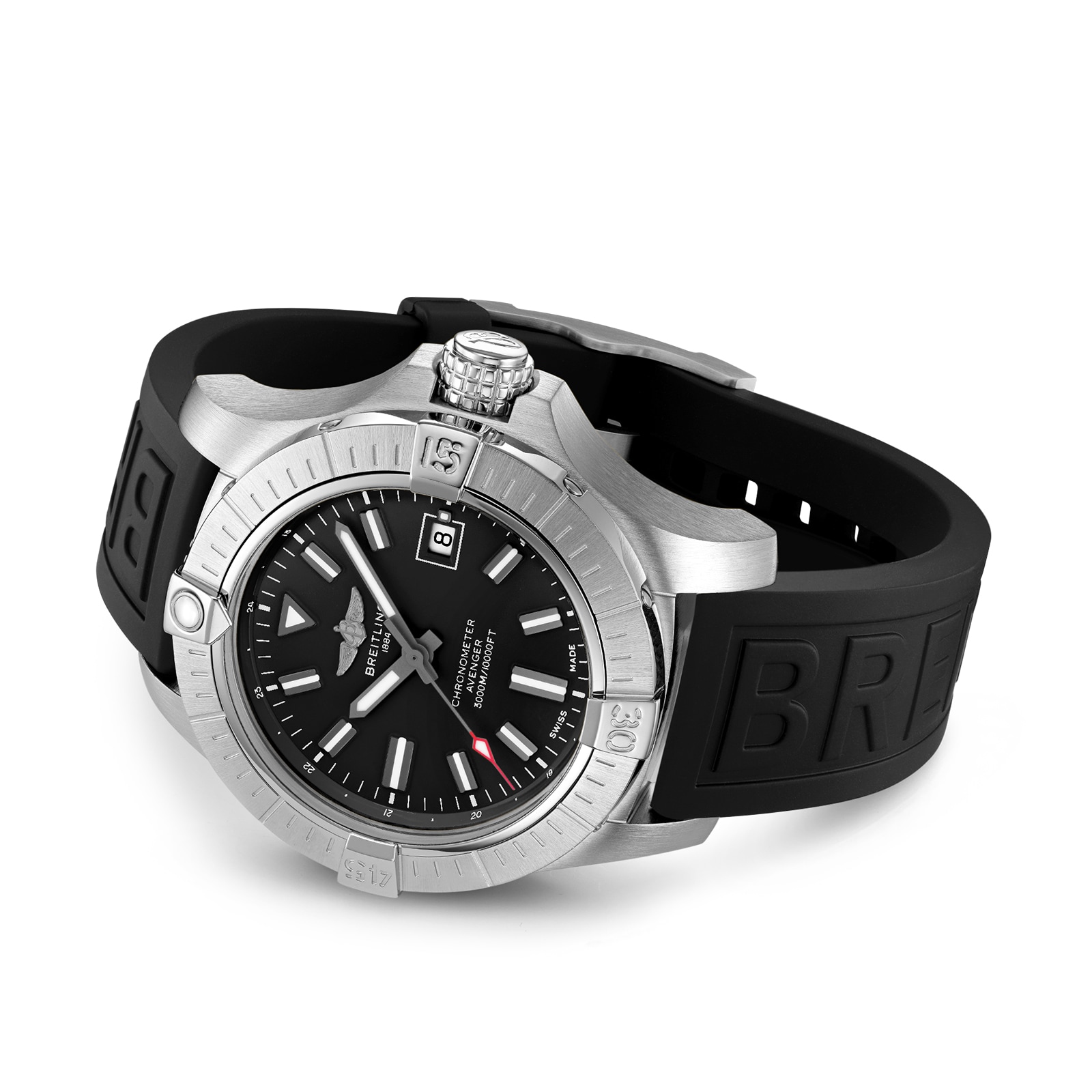 Breitling Avenger Seawolf Automatic 45 UK Edition Watch A173192A1B1S1 ...
