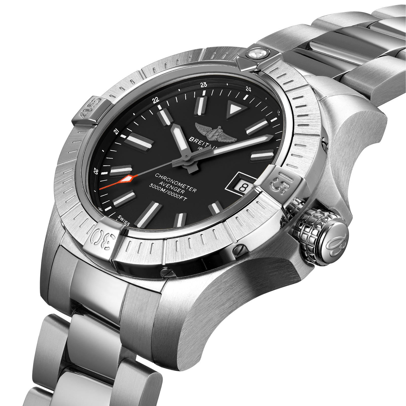 Breitling Avenger Seawolf Automatic 45mm Mens Watch UK Edition ...