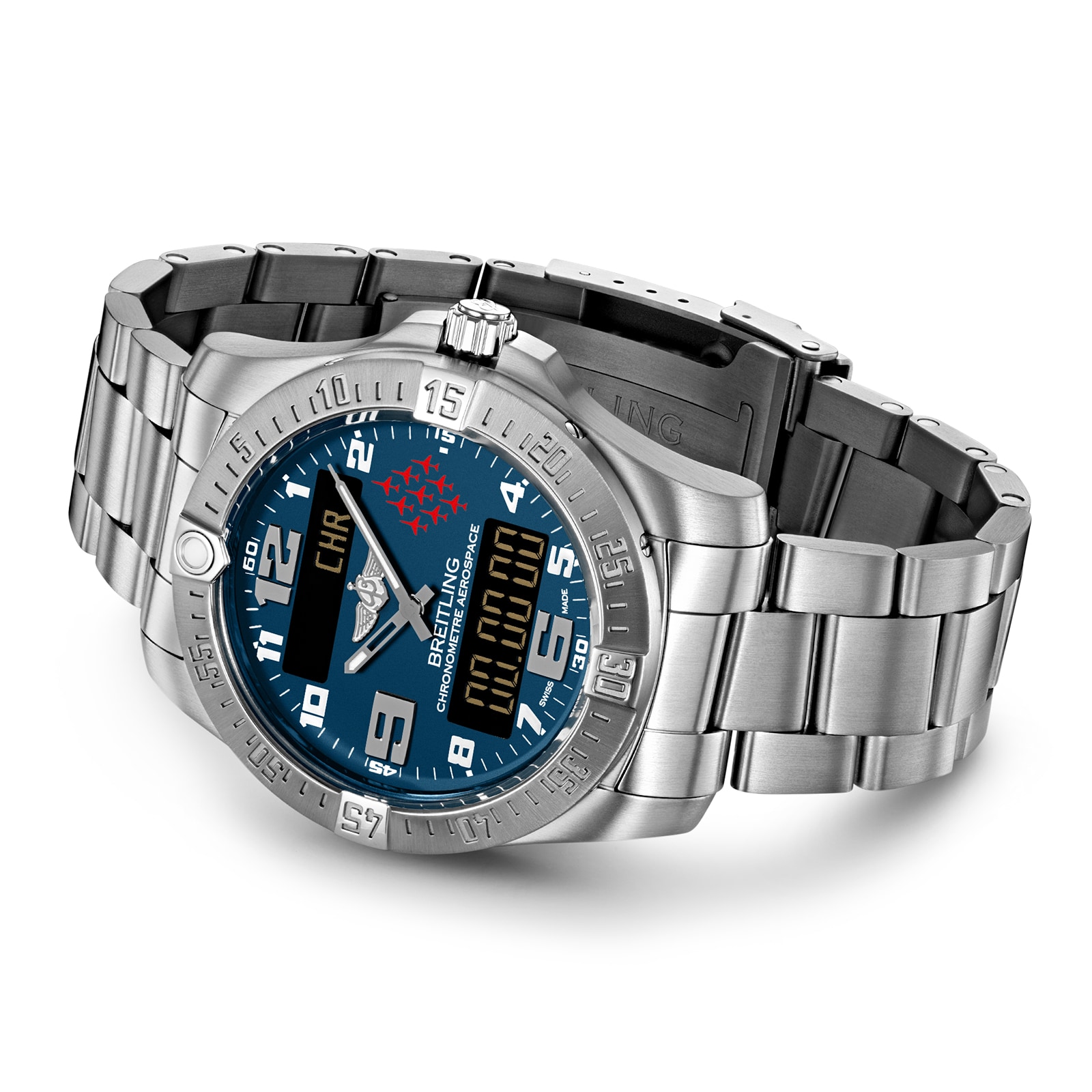 Breitling Aerospace Red Arrows Limited Edition 43mm Mens Watch ...