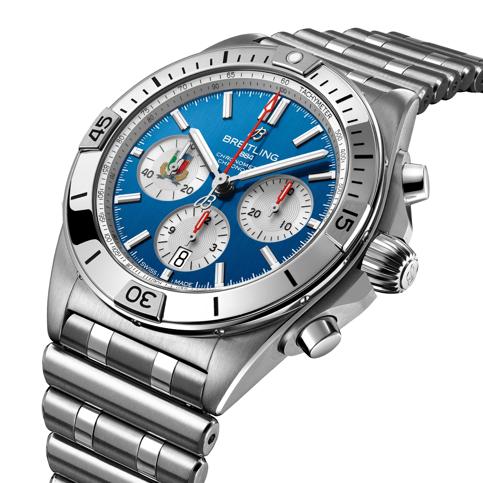 Breitling Chronomat B01 42 Six Nations Limited Edition Italy Watch ...