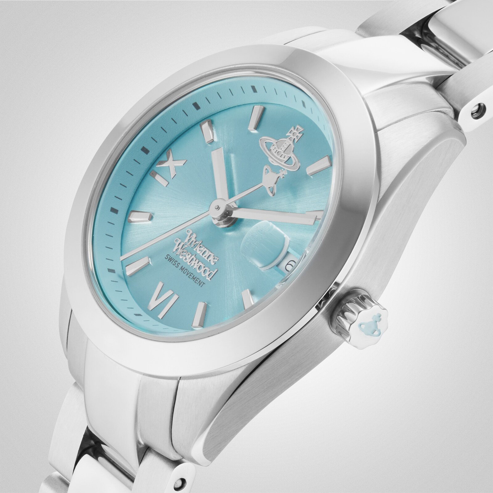 Vivienne Westwood Fenchurch Ladies Watch Blue 28mm VV292TQSL | Goldsmiths