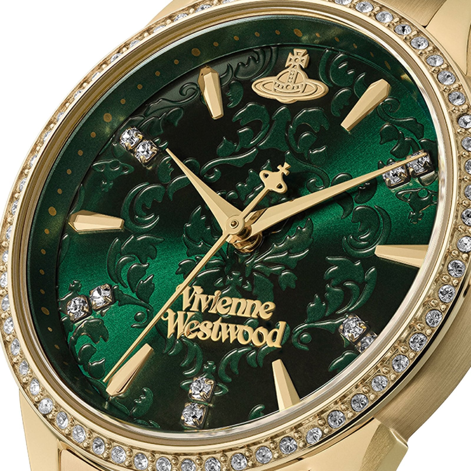 Vivienne Westwood Little Wallace 32mm Ladies Watch Green VV327GRGD ...