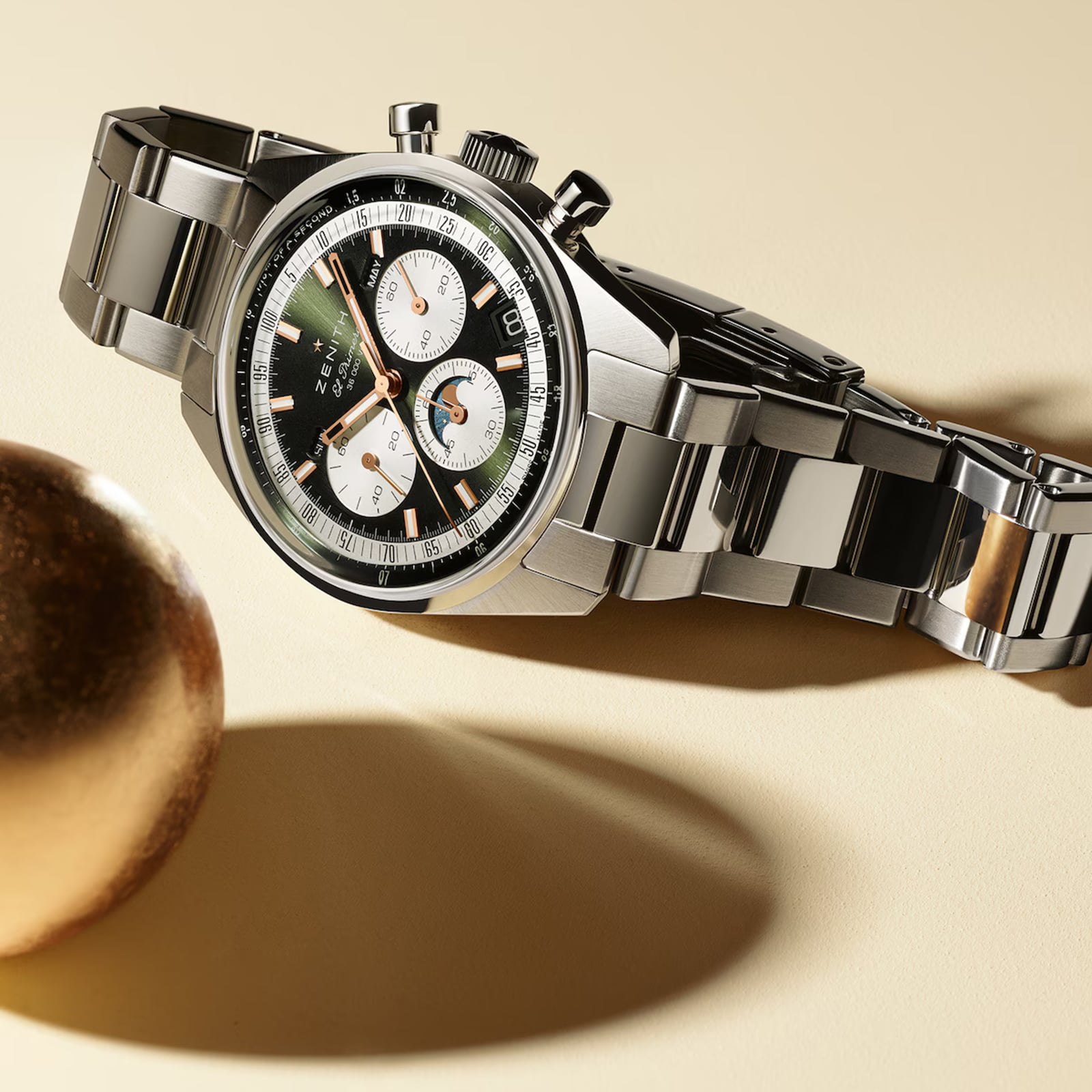 Zenith Chronomaster Original Steel 38mm Boutique Edition Mens Watch ...