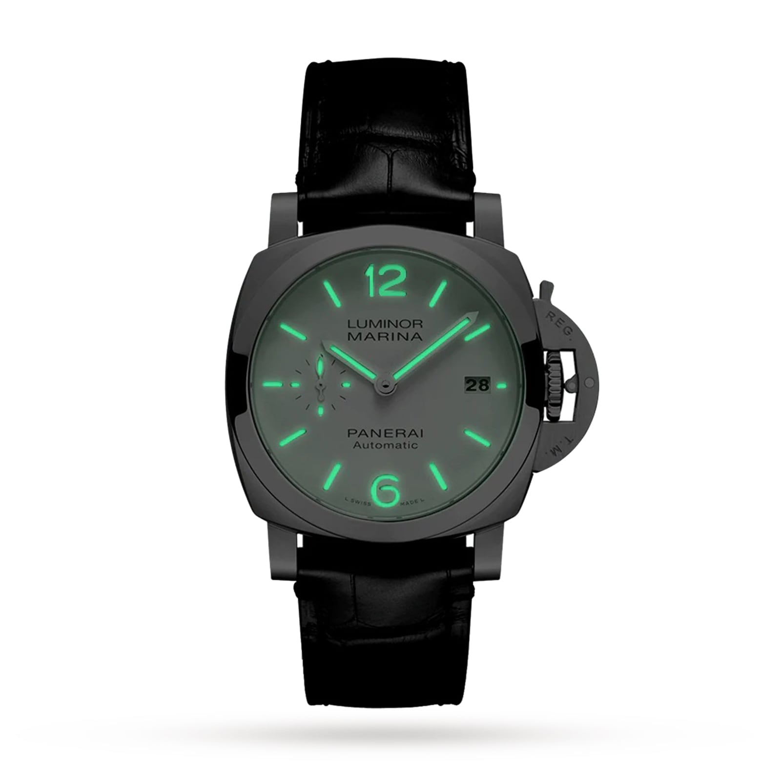 Panerai Luminor Quaranta Automatic 40mm Mens Watch PAM01371 | Goldsmiths