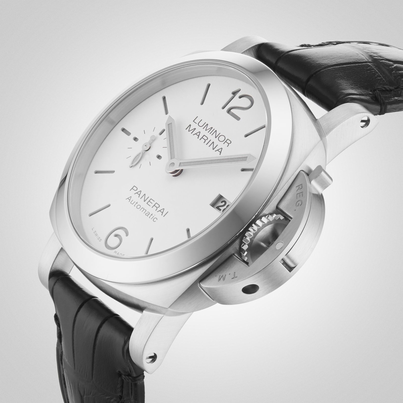 Panerai Luminor Quaranta Automatic 40mm Mens Watch PAM01371 | Goldsmiths
