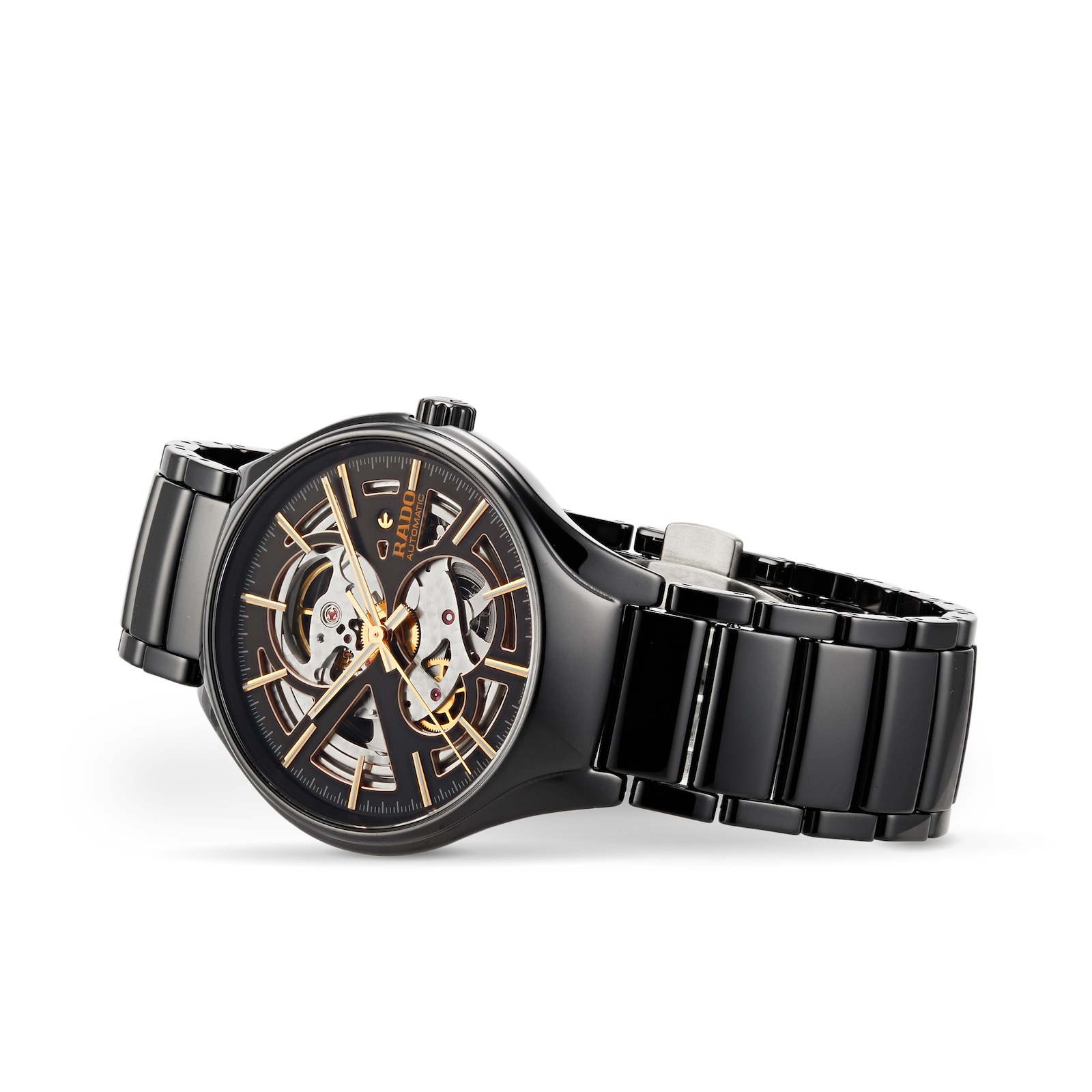 Rado True Skeleton 40mm Unisex Watch R27100162 | Goldsmiths