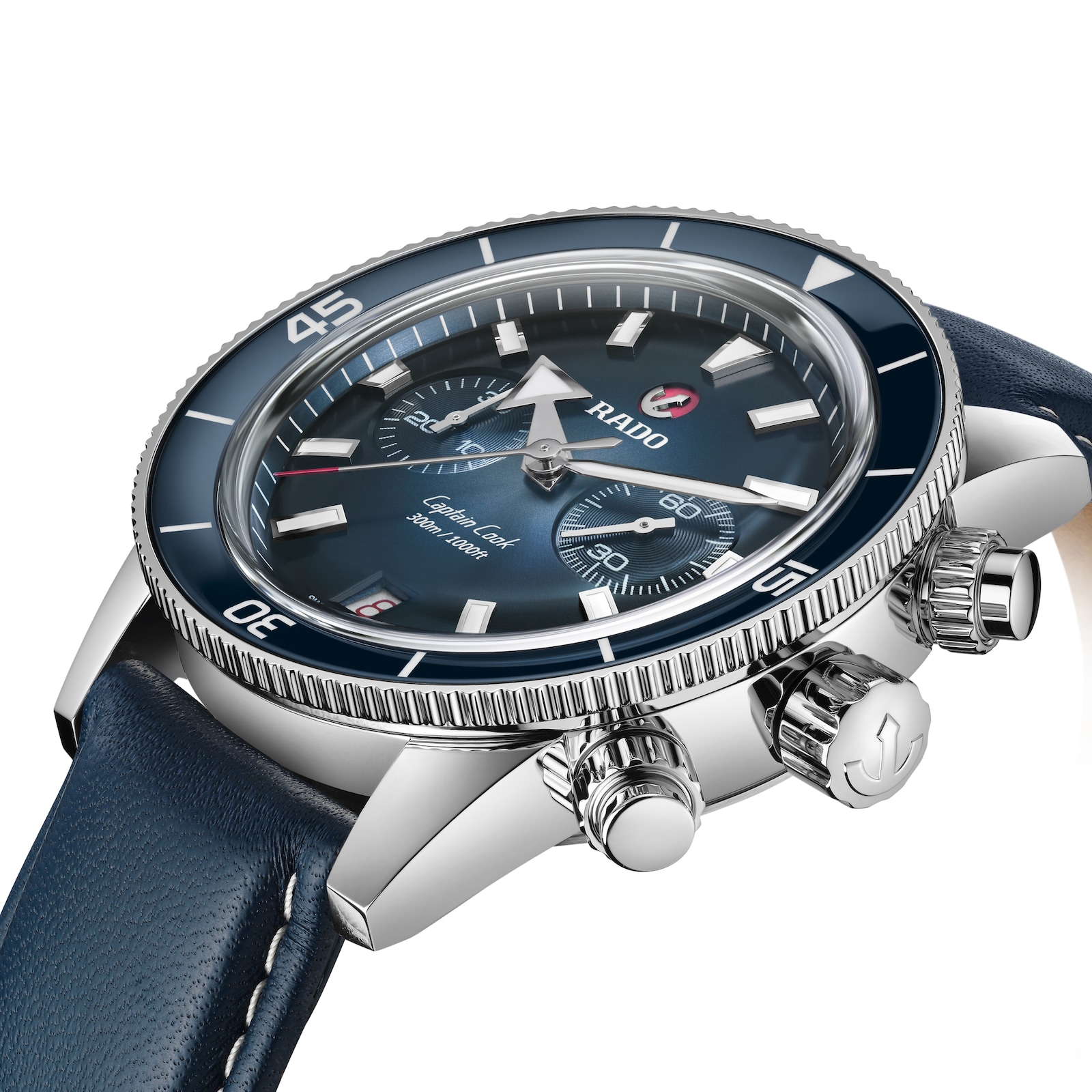 Rado Captain Cook Chronograph 43mm R32145208 | Goldsmiths