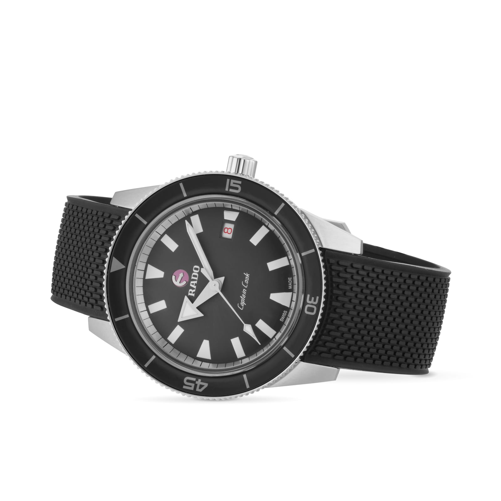 Rado Captain Cook Automatic 42mm Mens Watch 3 Strap Set R32505019 ...