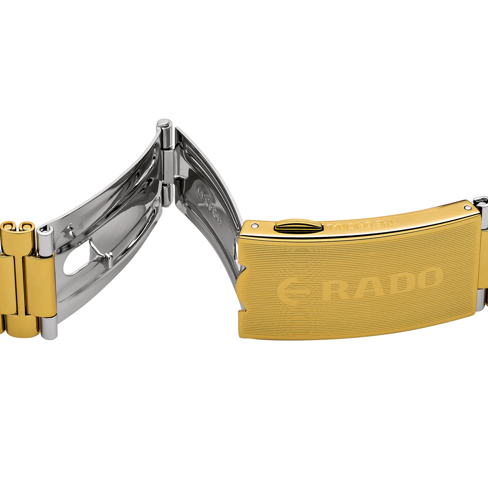 Rado DiaStar 35mm Mens Watch Gold R12413493 | Goldsmiths