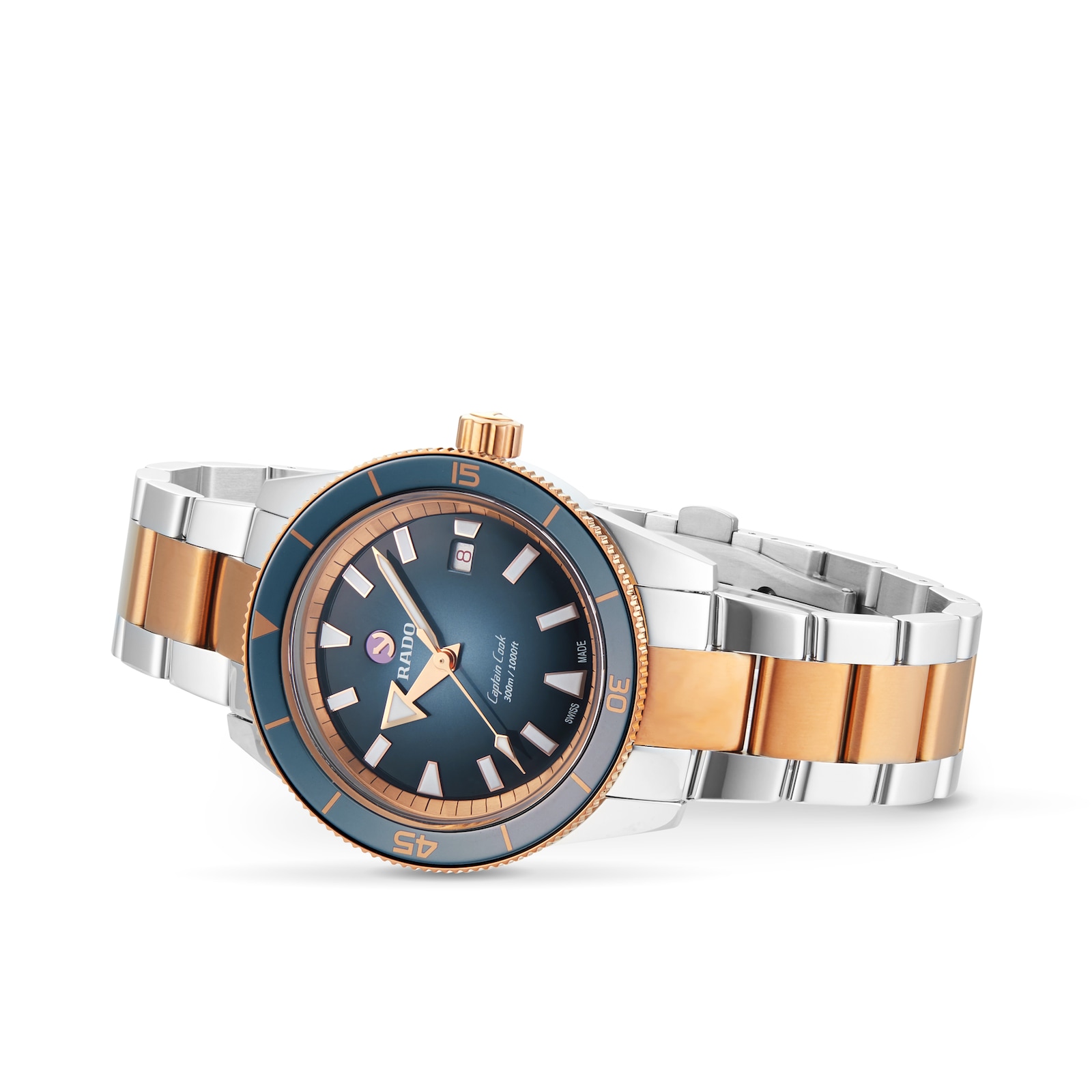 Rado Captain Cook Automatic 42mm Mens Watch R32137203 | Goldsmiths