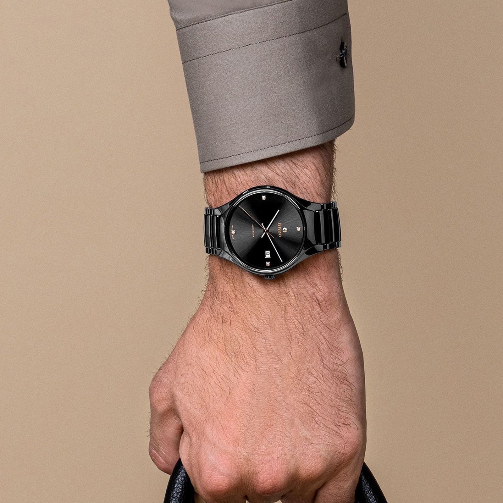 Rado True Automatic Diamonds 40mm Mens Watch R27057712 | Watches Of ...