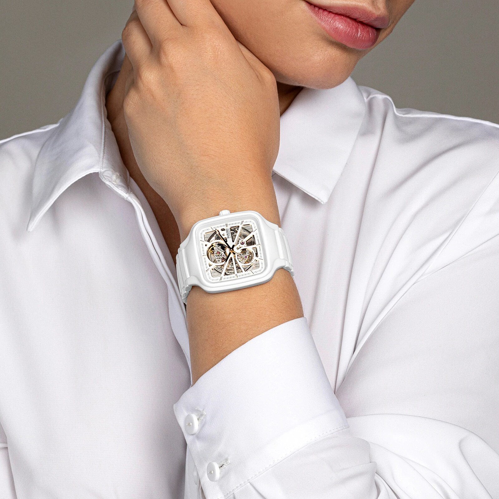 Rado True Square Automatic Open Heart 38mm R27073012 | Watches Of ...
