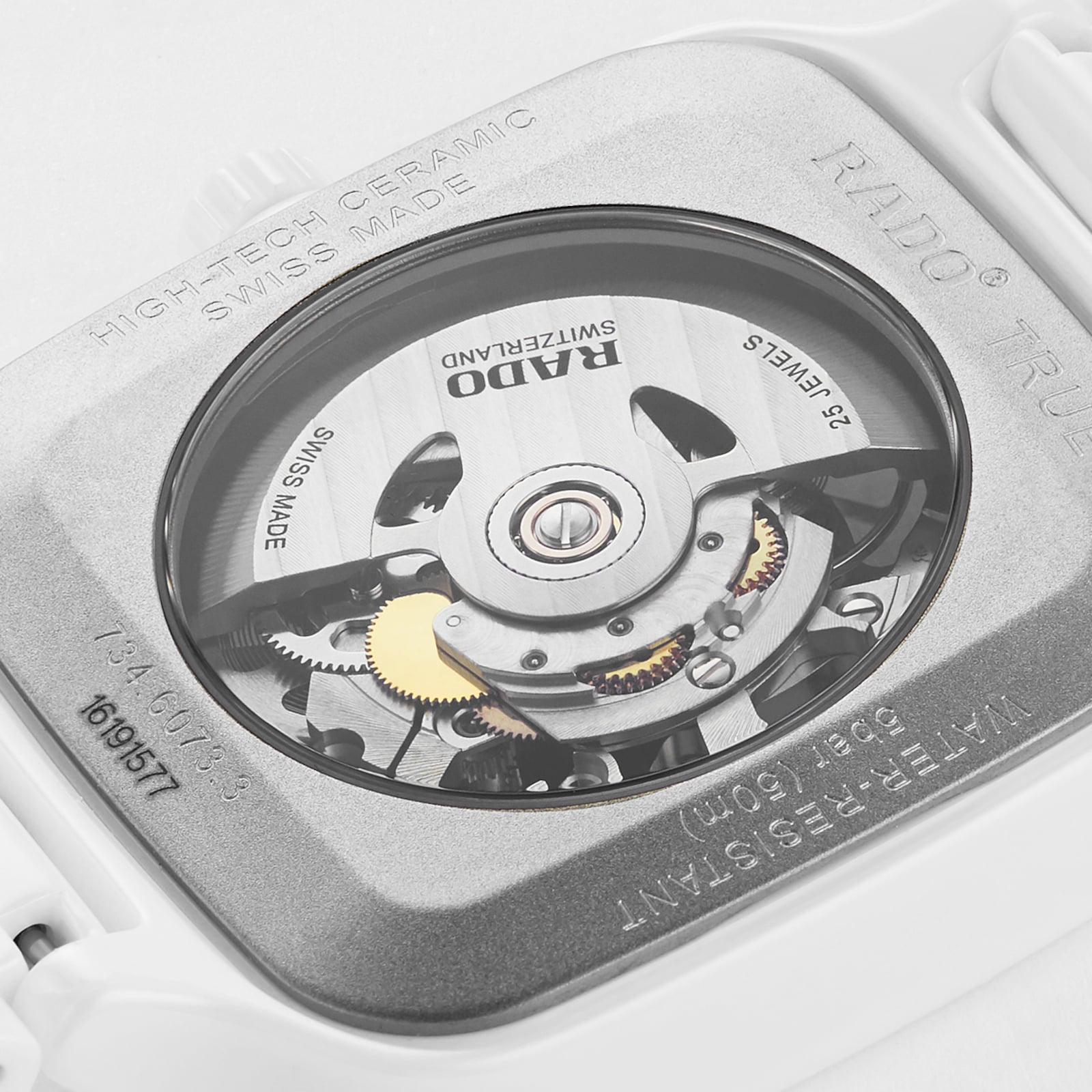 Rado True Square Automatic Open Heart 38mm R27073012 | Goldsmiths