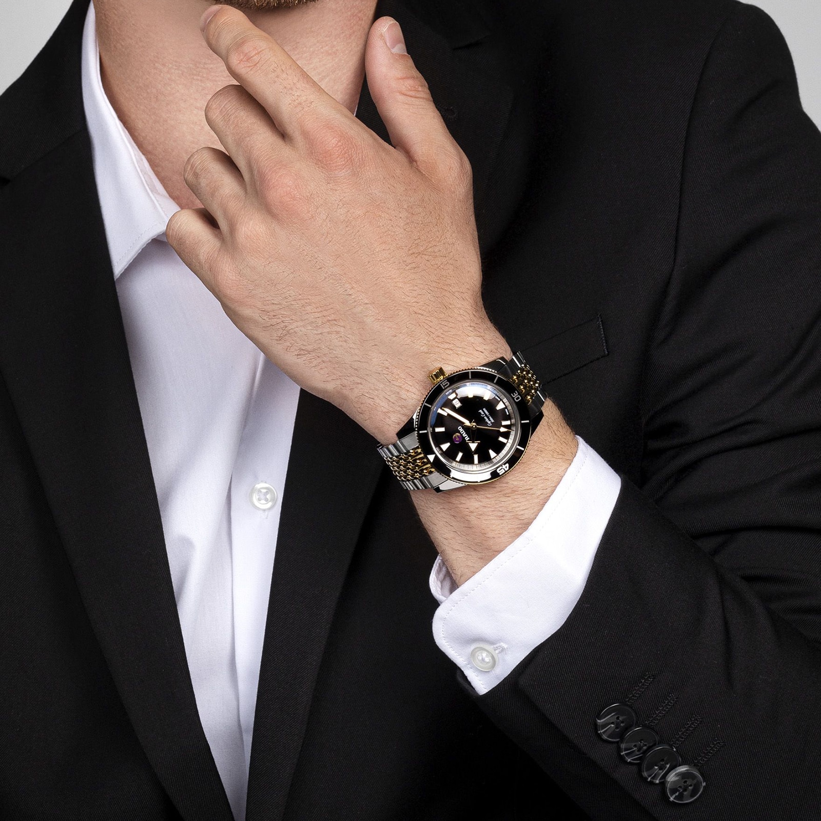 Rado Captain Cook Automatic 42mm Mens Watch R32138153 | Goldsmiths