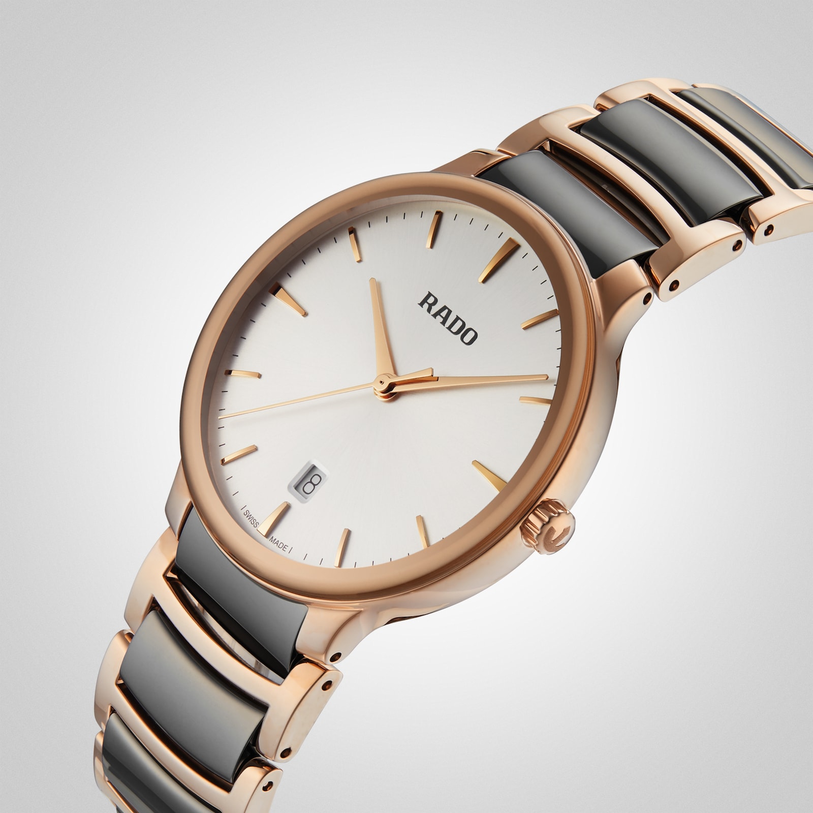 Rado Centrix 39mm Mens Watch Black R30023012 | Watches Of Switzerland UK