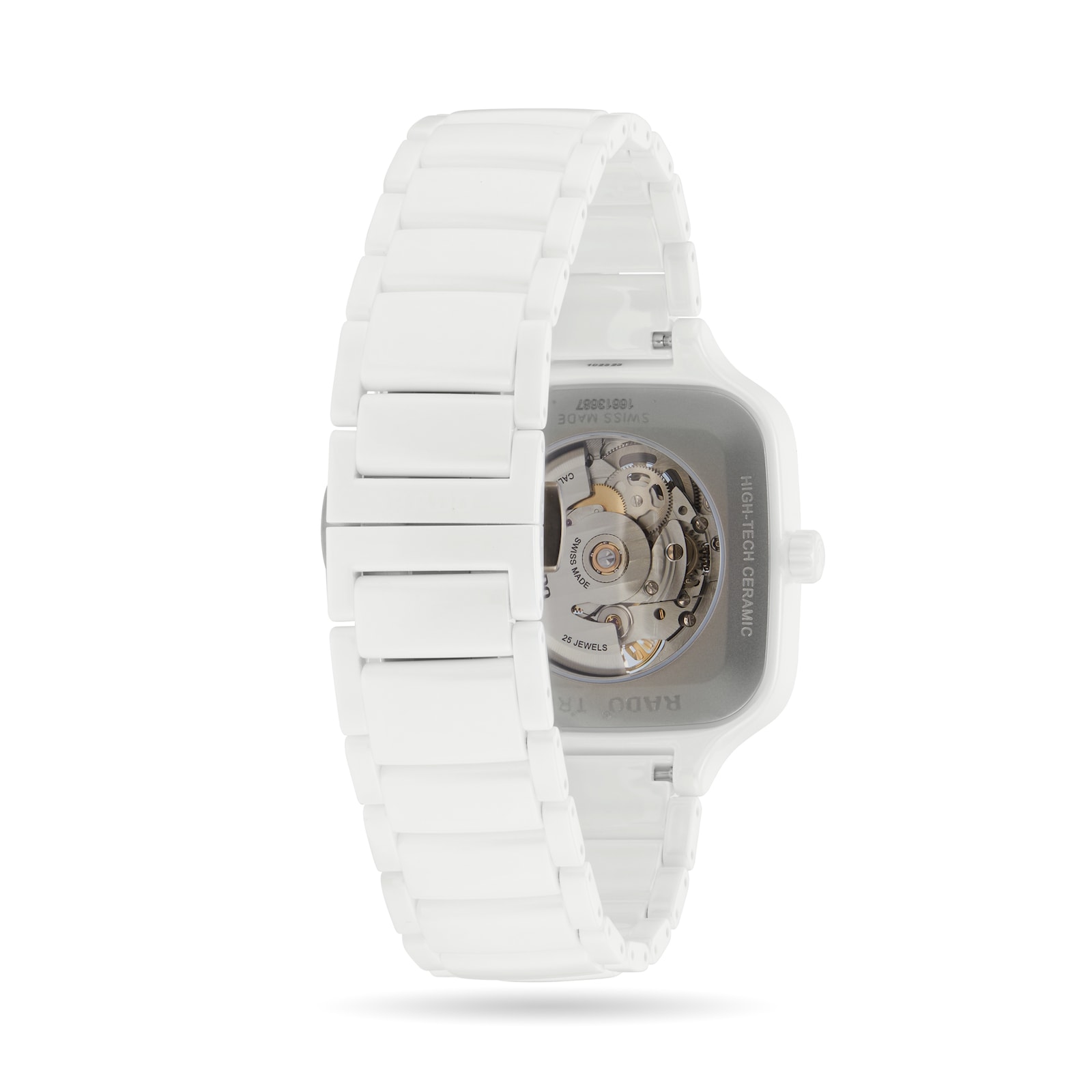 Rado True Square Automatic Skeleton 38mm Unisex Watch R27126012 | Goldsmiths