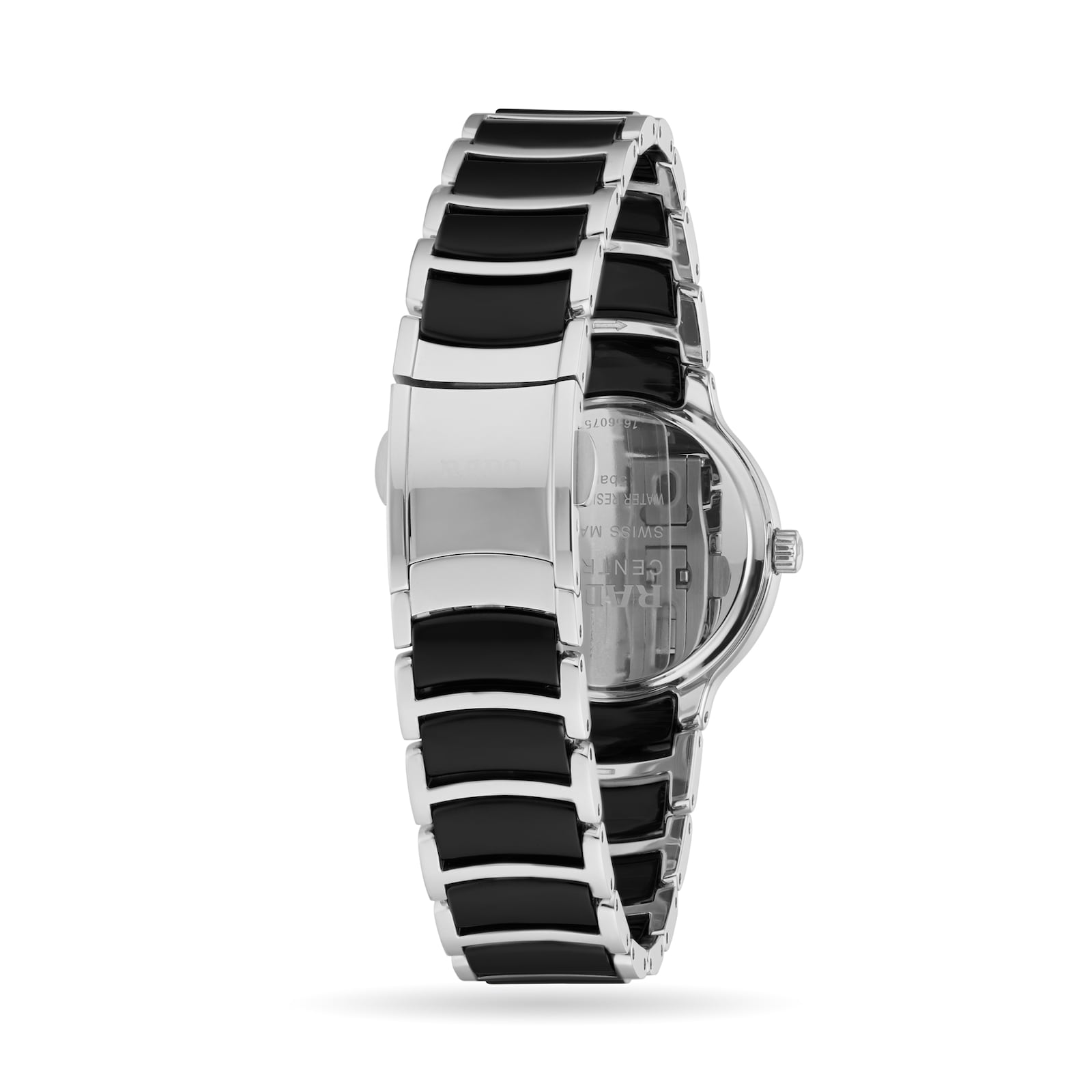 Rado Centrix 30mm Stainless Steel Ladies Watch Black R30026152 | Goldsmiths