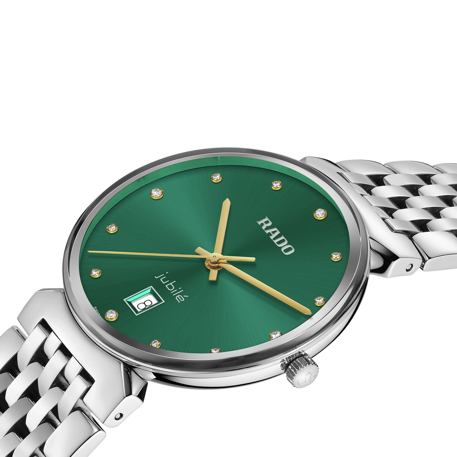 Rado Florence Diamonds 38mm Unisex Watch R48912773 | Goldsmiths
