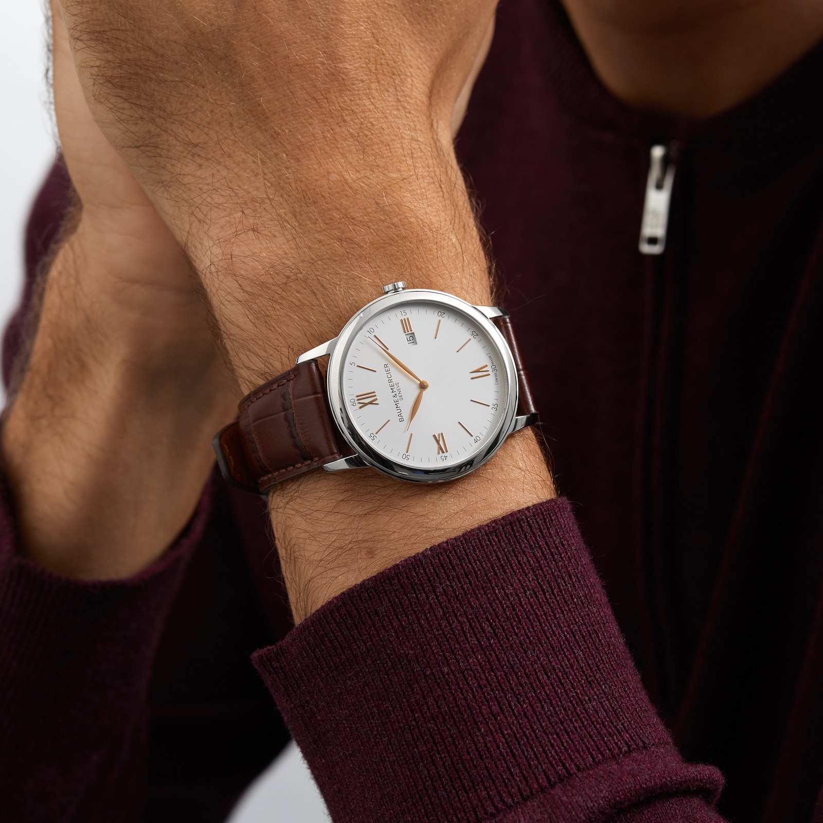 Baume & Mercier Classima 42mm Mens Watch BM0A10415 | Goldsmiths