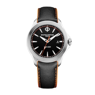 Baume & Mercier Clifton COS Certified 40mm Mens Watch Stainless Steel ...