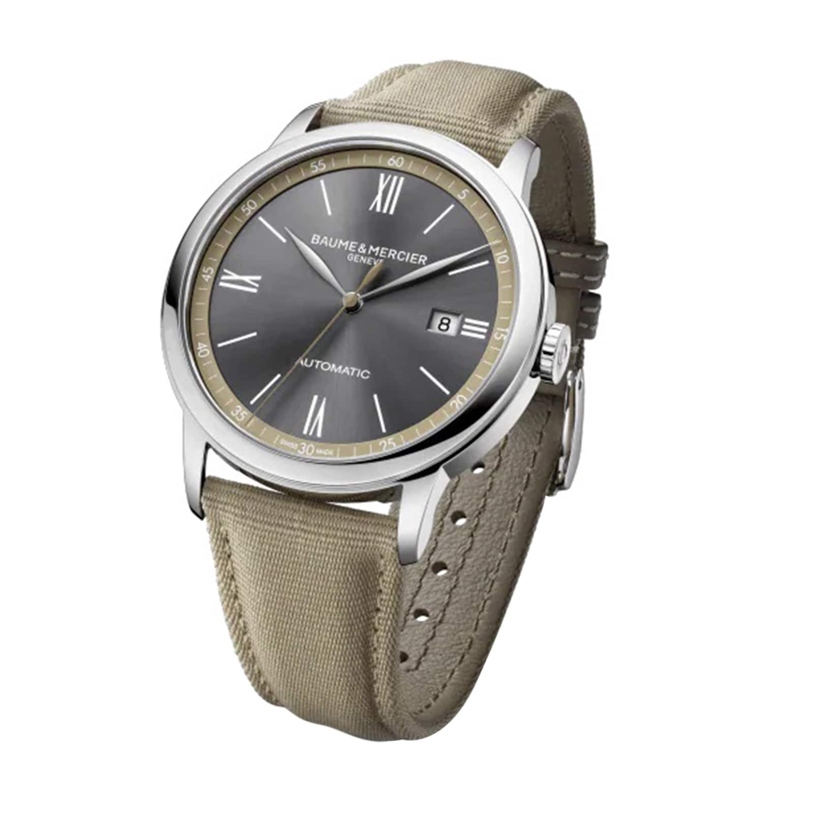 Baume & Mercier Classima 42mm Mens Watch Grey M0A10695 | Goldsmiths