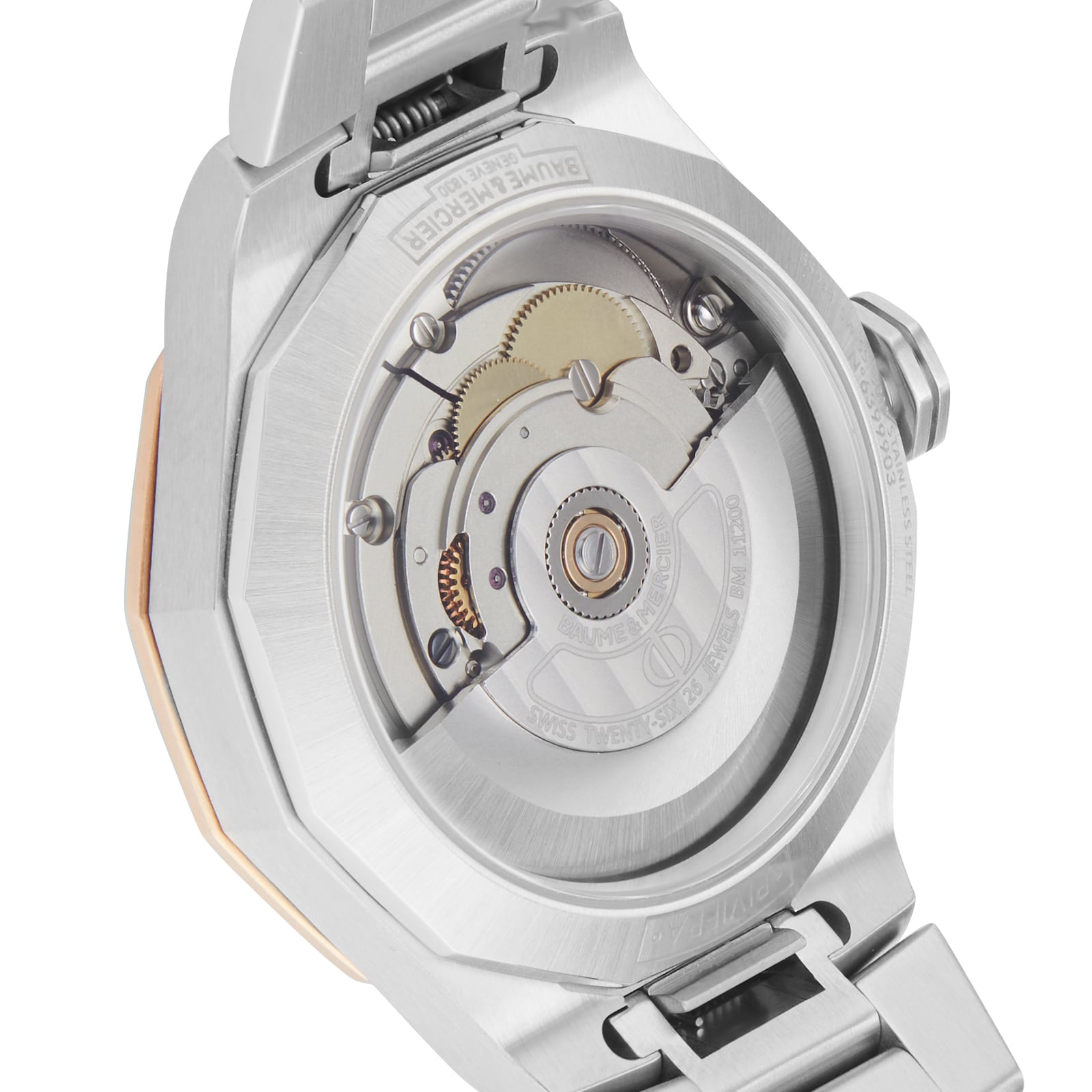 Baume & Mercier Riviera Automatic 33mm Ladies Watch Champagne BM0A10730 ...