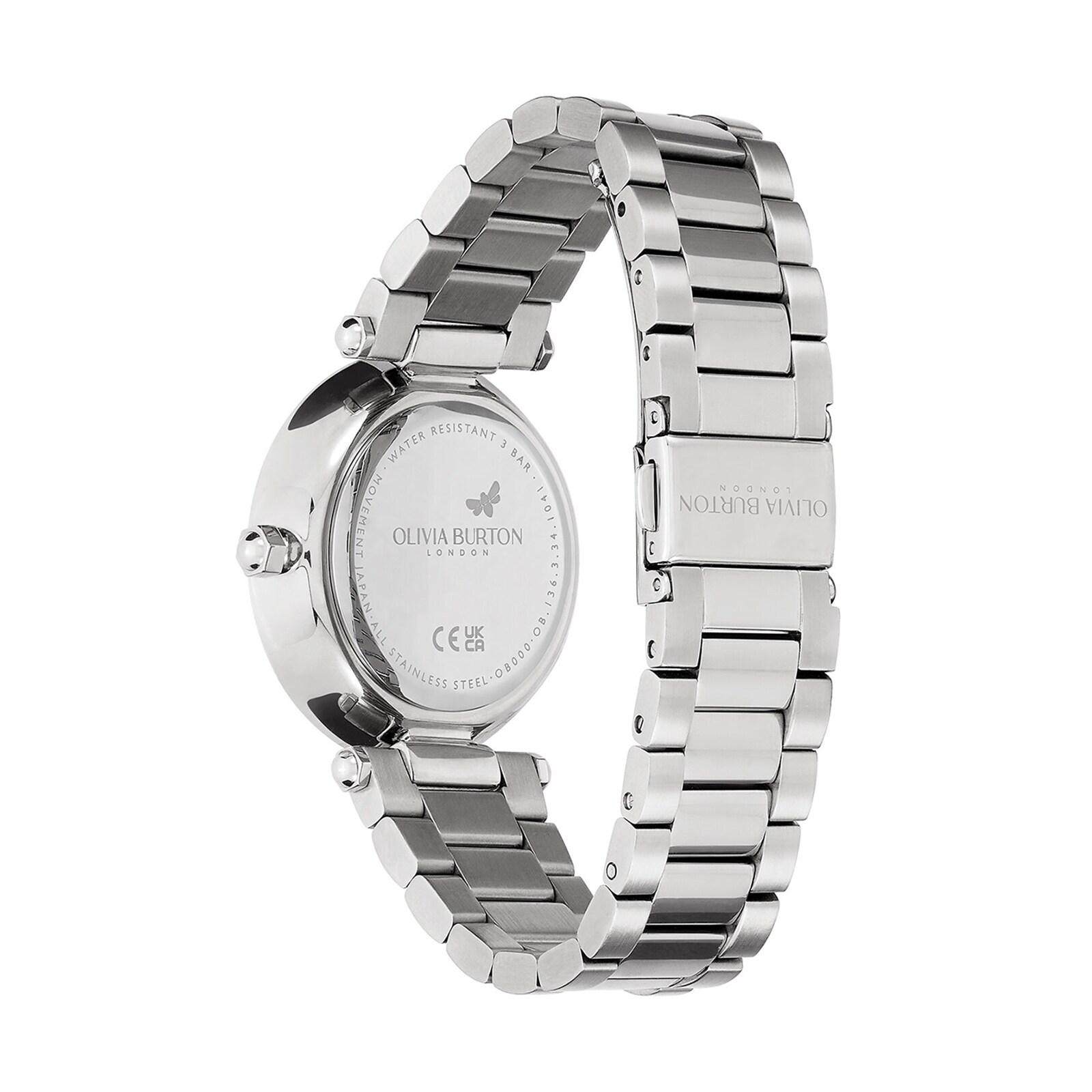 Olivia Burton Signature Floral T Bar 34mm Ladies Watch 24000042 ...