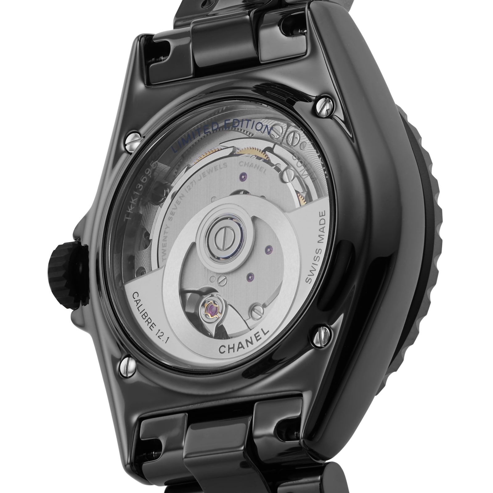 Chanel MADEMOISELLE J12 WATCH CALIBRE 12.1 LIMITED EDITION, 38 MM H9761 ...