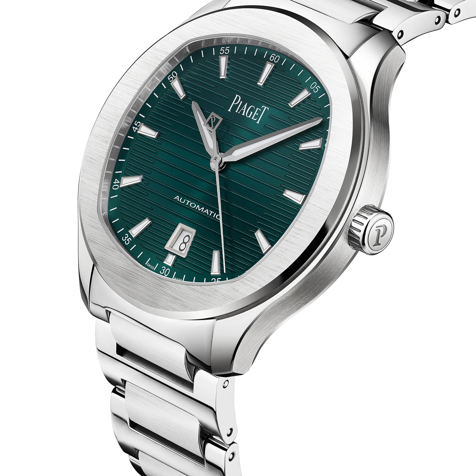 Piaget Polo 42mm Mens Watch Green G0A49022 | Watches Of Switzerland UK