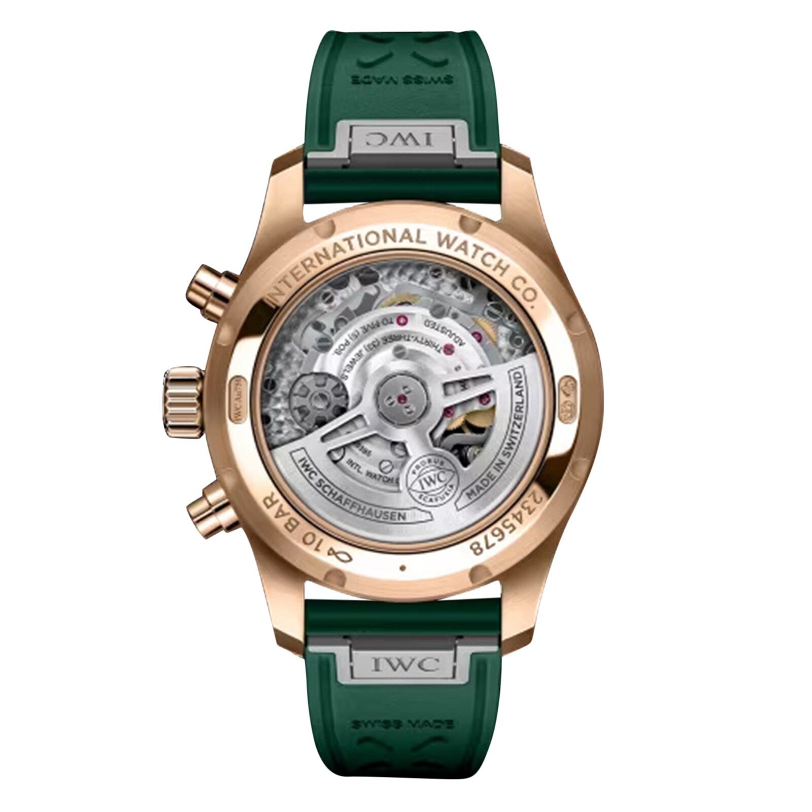 IWC Pilot Chronograph 41mm Mens Watch Green IW388110 | Watches Of ...