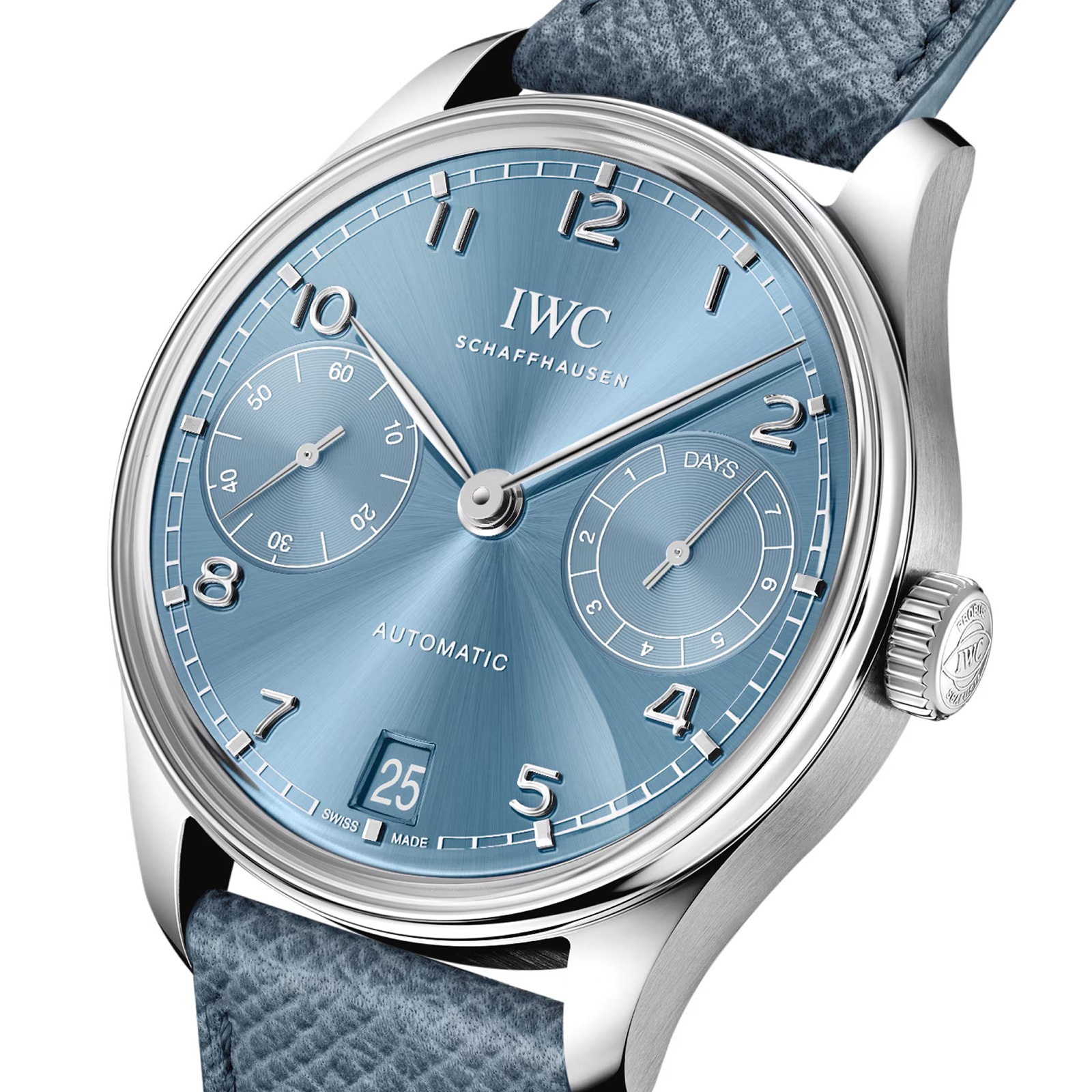 IWC Portugieser Automatic 42 Blue Horizon IW501708 | Watches Of Switzerland UK