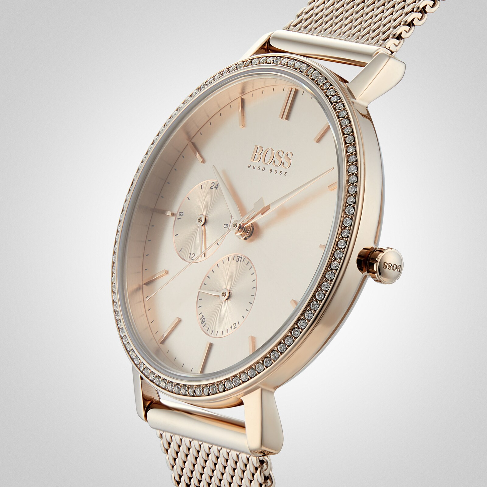 BOSS Infinity Rose Ladies Watch 35mm 1502519 | Goldsmiths