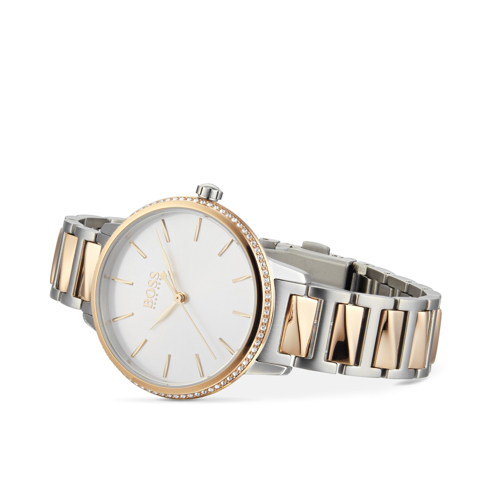 HUGO BOSS Watches Womens, Rose, Gold & Silver HUGO BOSS Ladies Watches ...