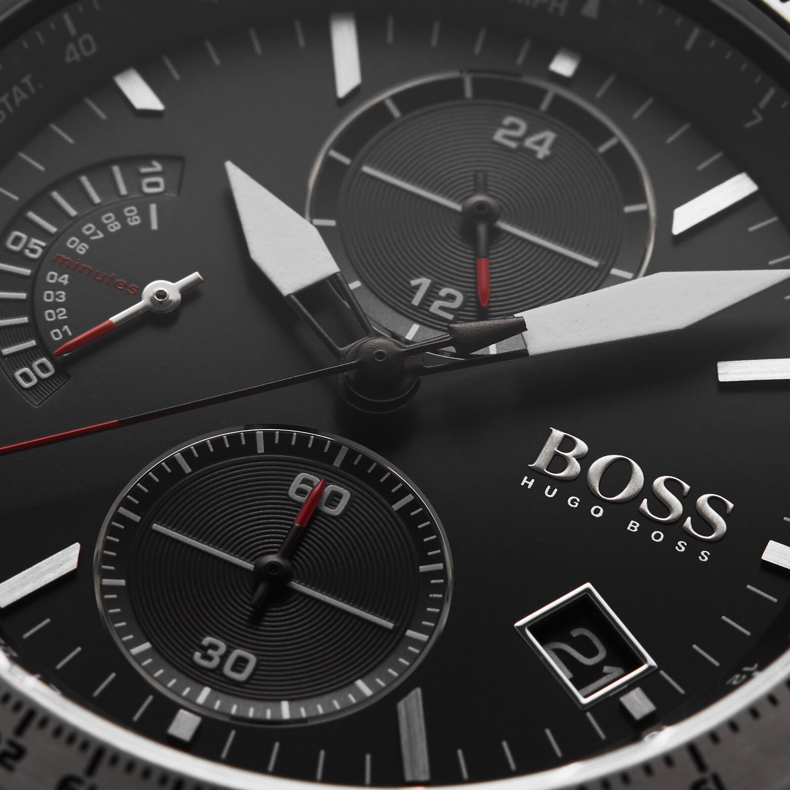 BOSS Pilot 44mm Mens Watch 1513853 | Goldsmiths