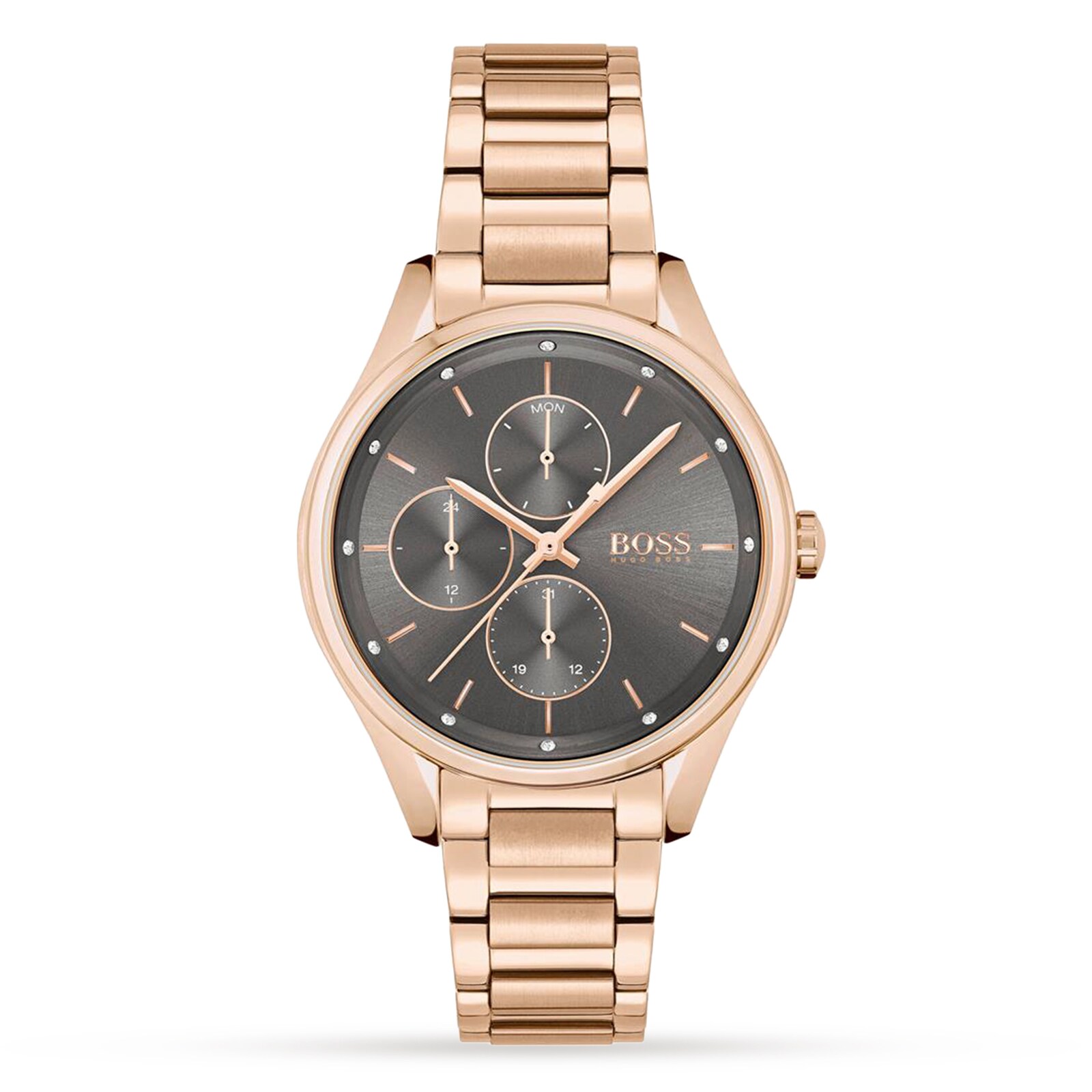 HUGO BOSS Watches Womens, Rose, Gold & Silver HUGO BOSS Ladies Watches ...