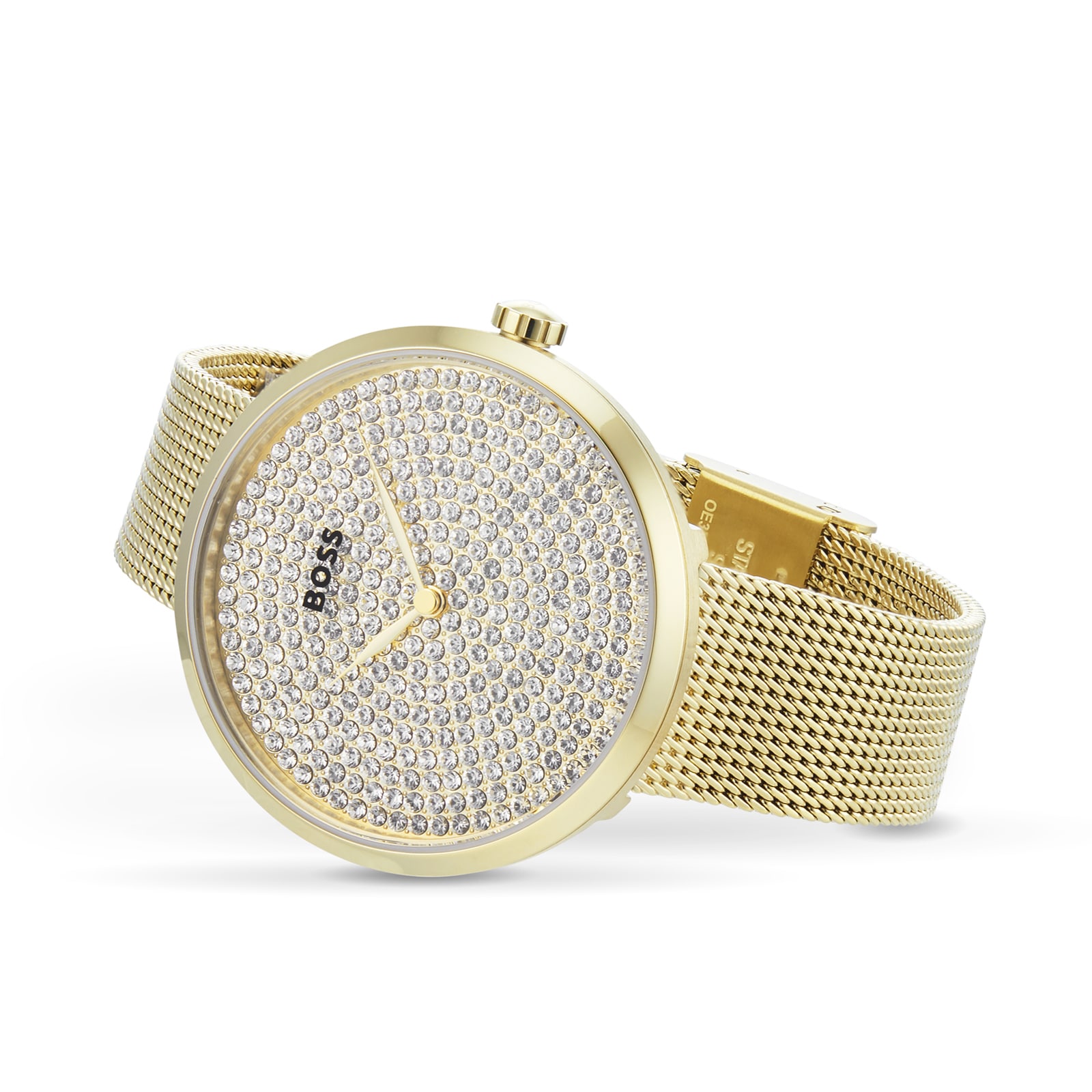 BOSS Gold 36mm Ladies Watch 1502659 | Goldsmiths