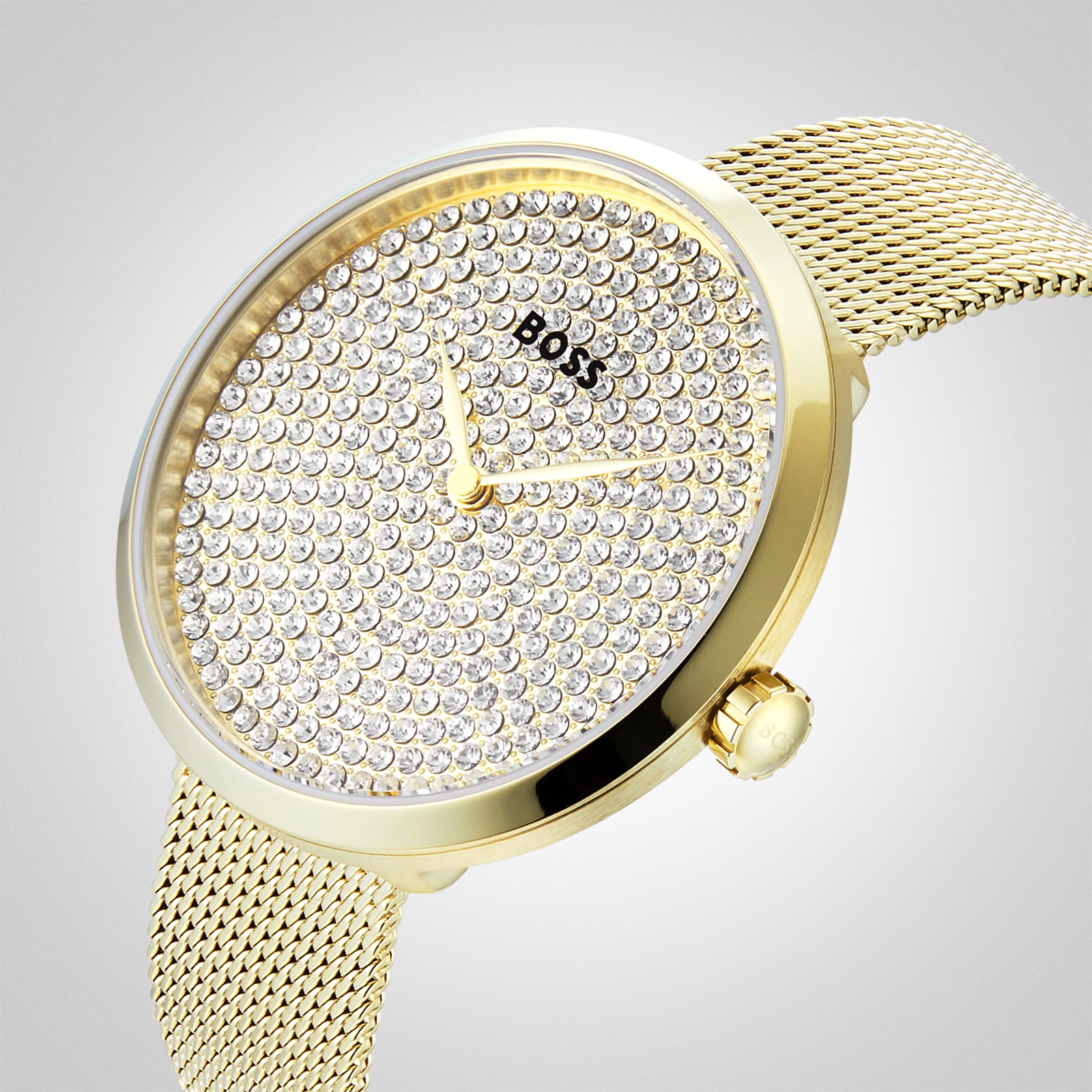 BOSS Gold 36mm Ladies Watch 1502659 | Goldsmiths